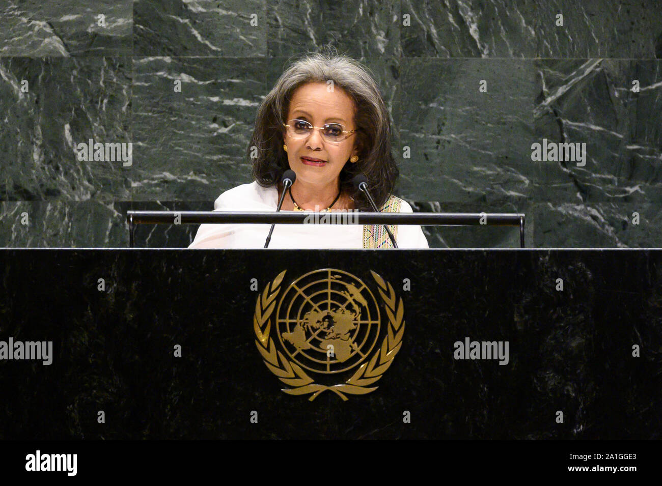 Sahle work zewde 2019 hi-res stock photography and images - Alamy