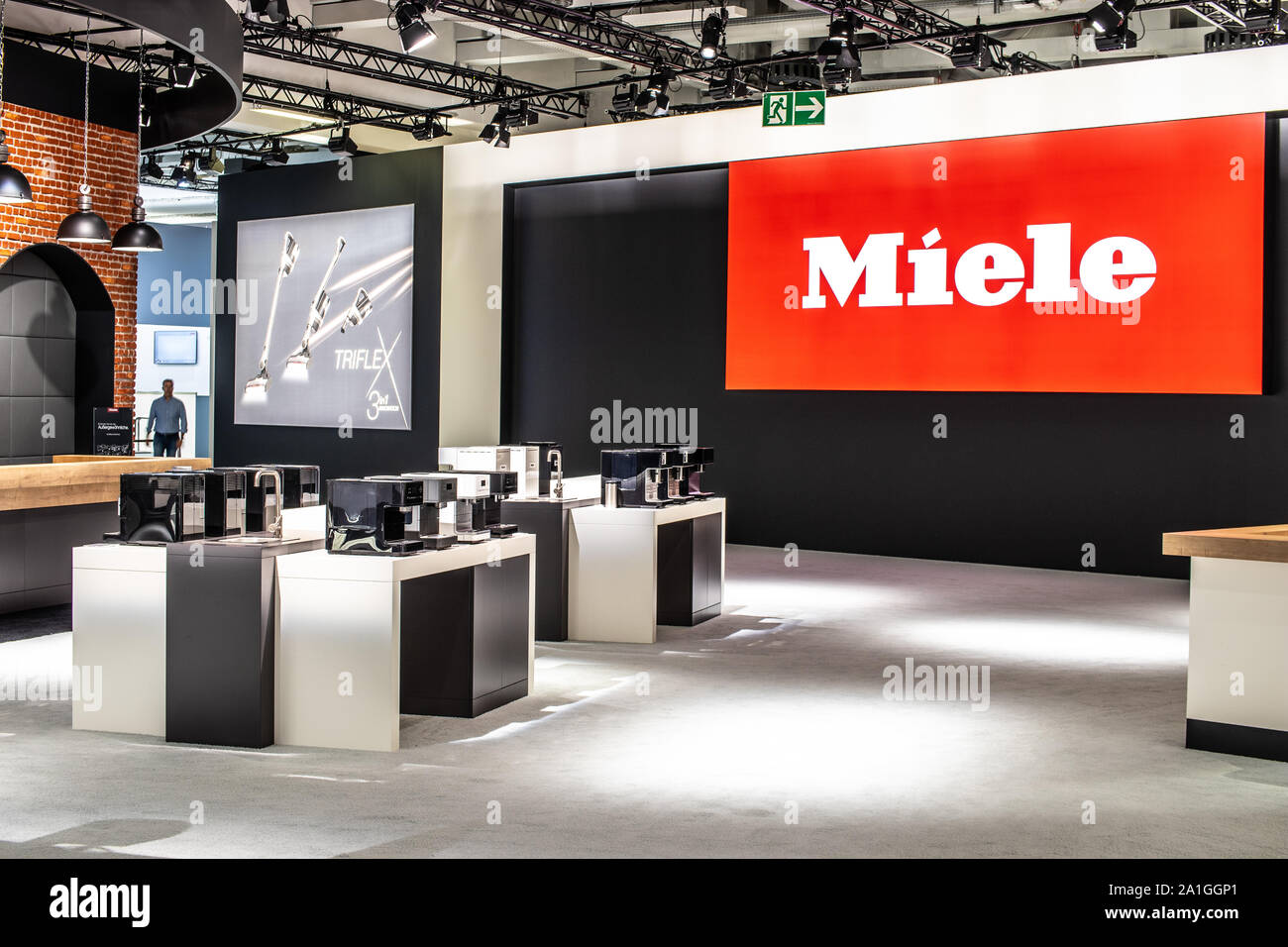 Berlin, Germany, Sep 2019, Miele Coffee Maker Machine Bean to Cup at ...