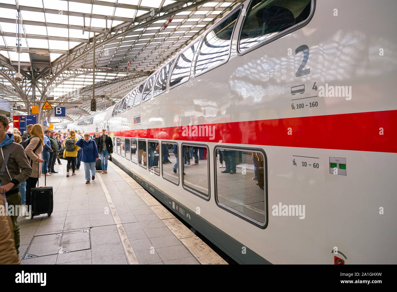 Double Decker Train Germany High Resolution Stock Photography and ...