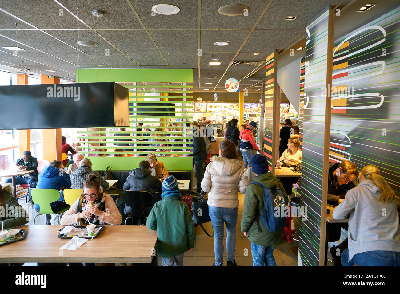 Fast food restaurant cologne germany hi-res stock photography and ...