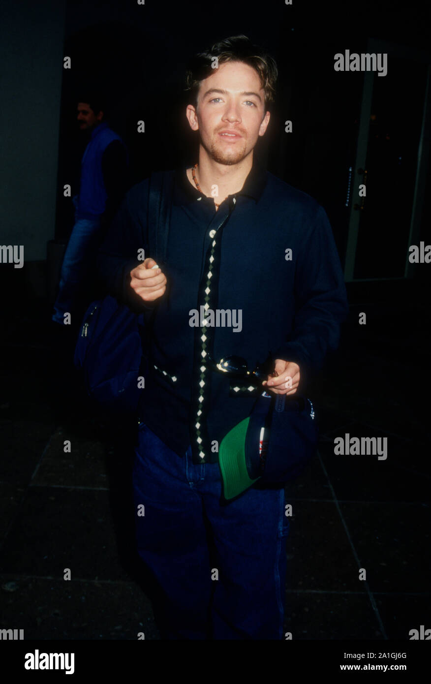 Pasadena, California, USA 9th January 1995 Actor David Faustino attends ...