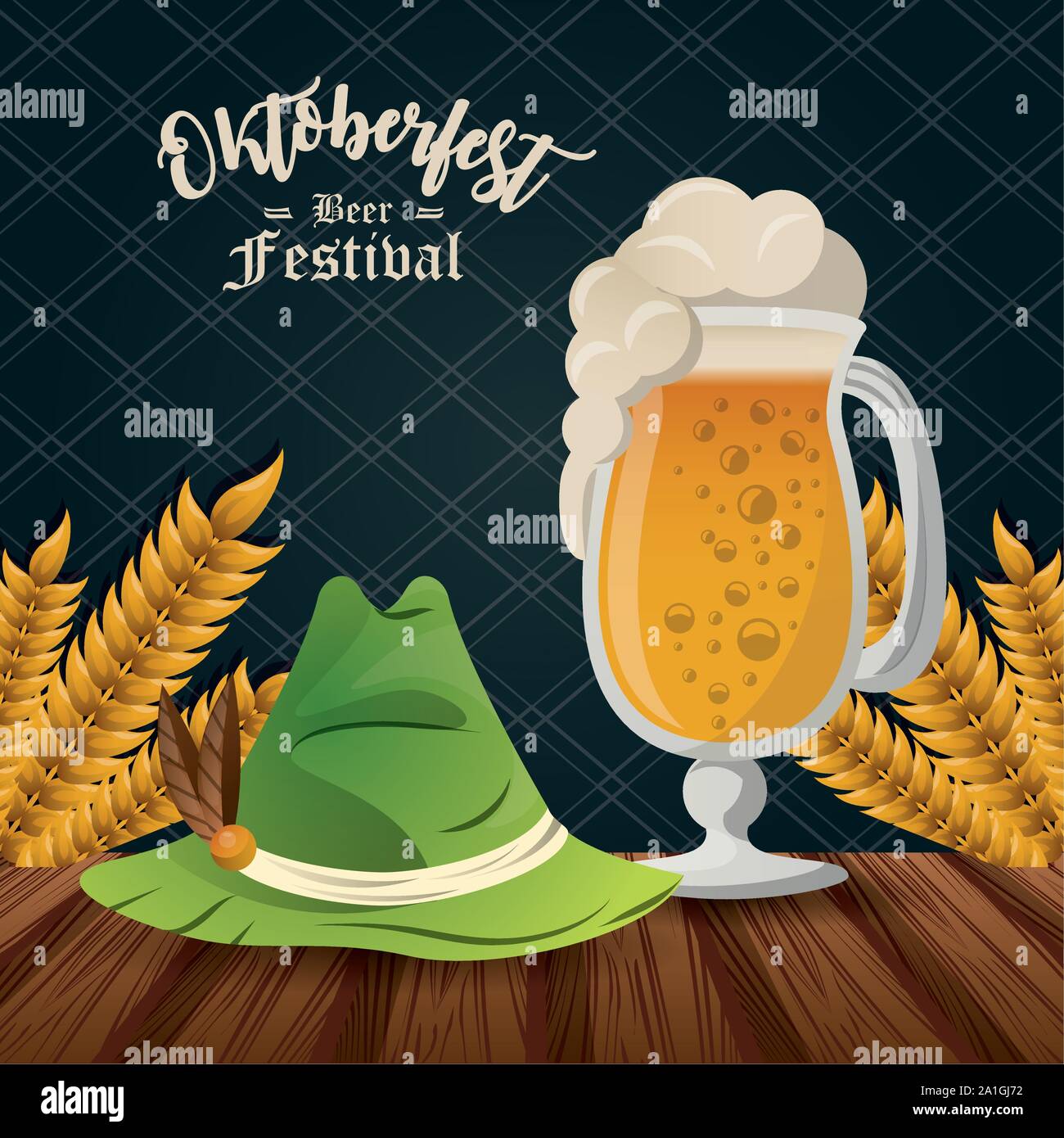 Oktoberfest Celebration, Beer festival banner design Stock Vector Image ...