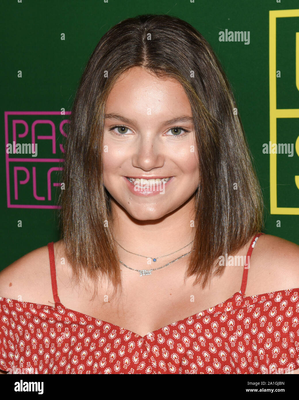 September 25, 2019, Pasadena, California, USA: Mia Komsky attends ...