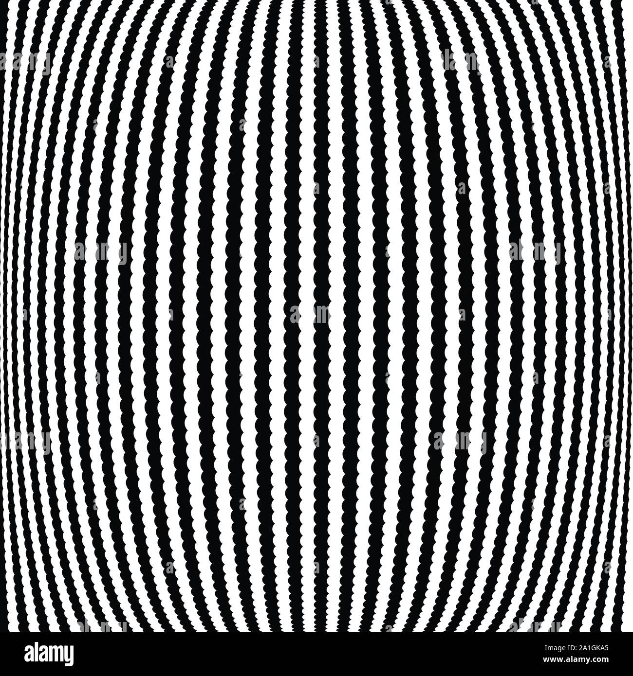 Spherical, globe circular distort effect pattern. Curved bulge ...
