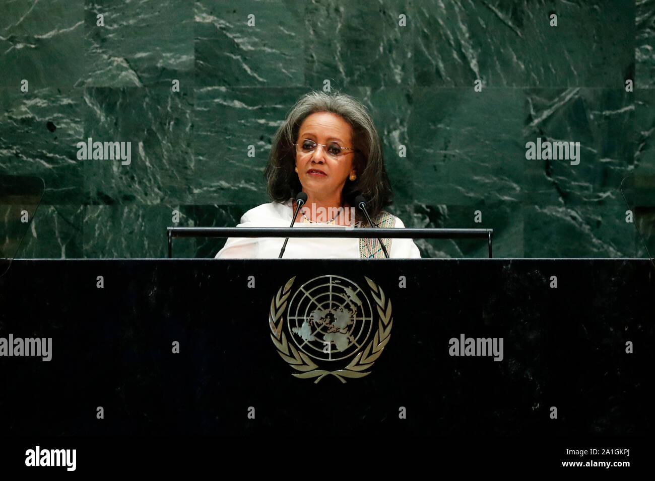 Ethiopian president sahle work zewde hi-res stock photography and ...