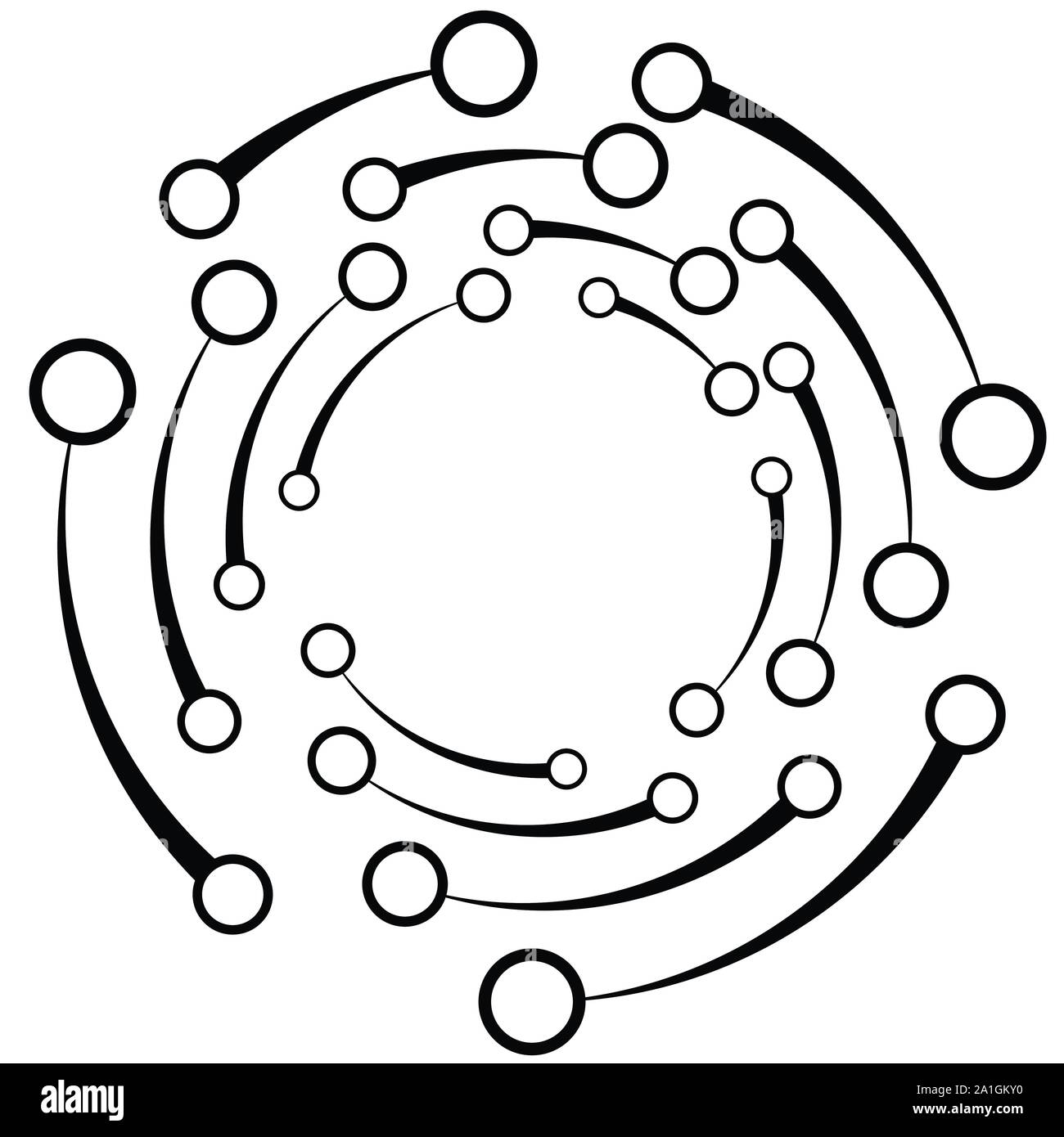 Centre cycle Stock Vector Images - Alamy