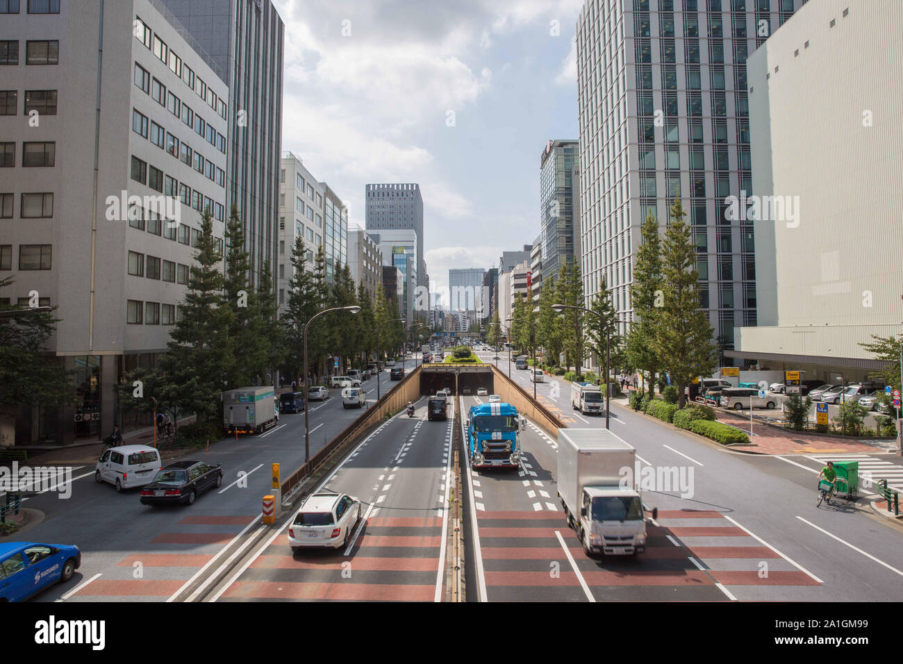Tokyo, Japan. 26th Sep, 2019. Tokyo street view in Nihombashi. Credit ...