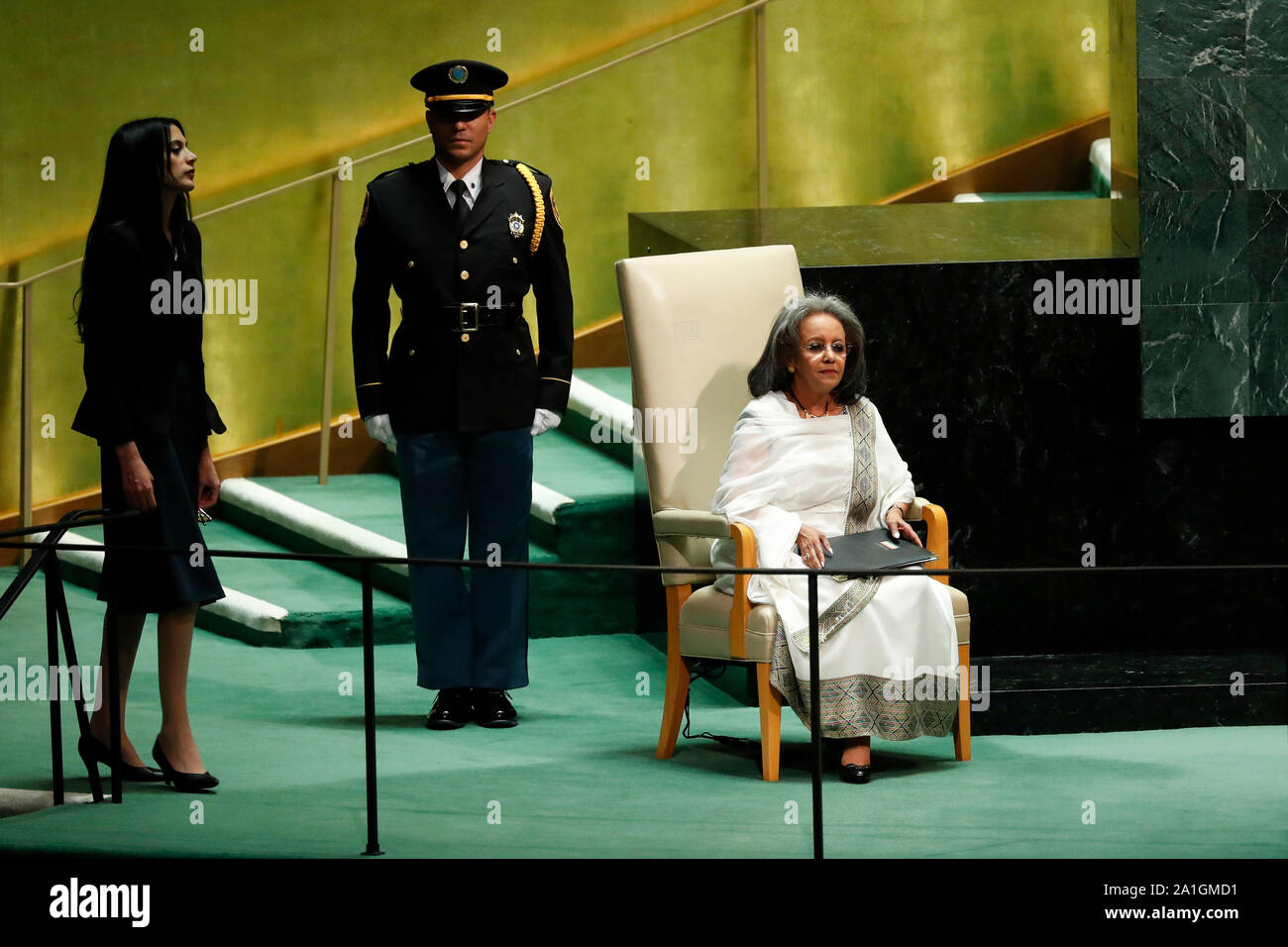 Ethiopian president sahle work zewde hi-res stock photography and ...