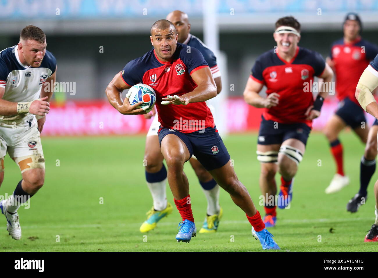 Kobe, Hyogo, Japan. 26th Sep, 2019. Jonathan Joseph (ENG) Rugby : 2019 ...