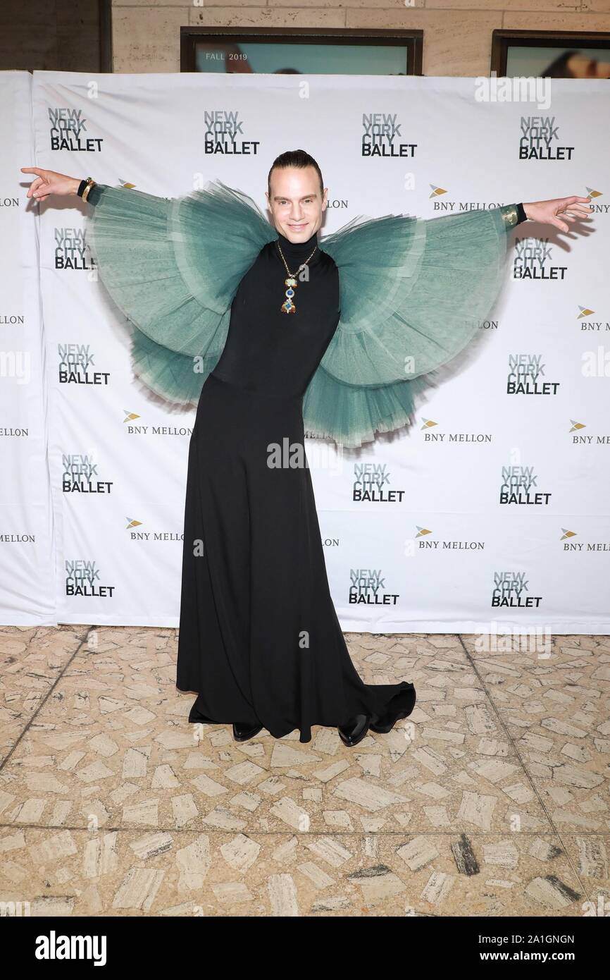 New York, NY, USA. 26th Sep, 2019. Jordan Roth at arrivals for New York ...