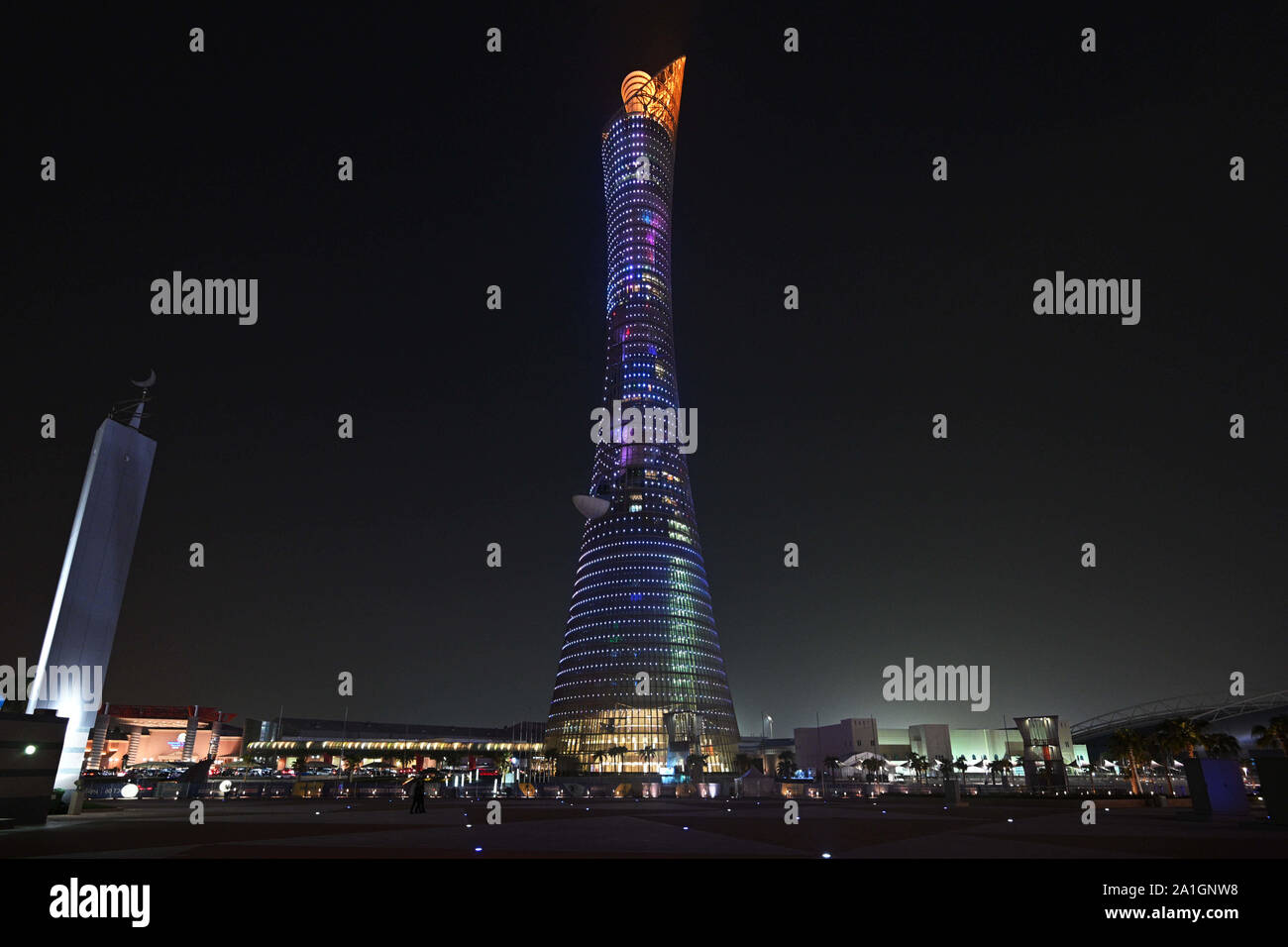 Doha, Qatar. Credit: MATSUO. 26th Sep, 2019. Aspire Tower Athletics ...