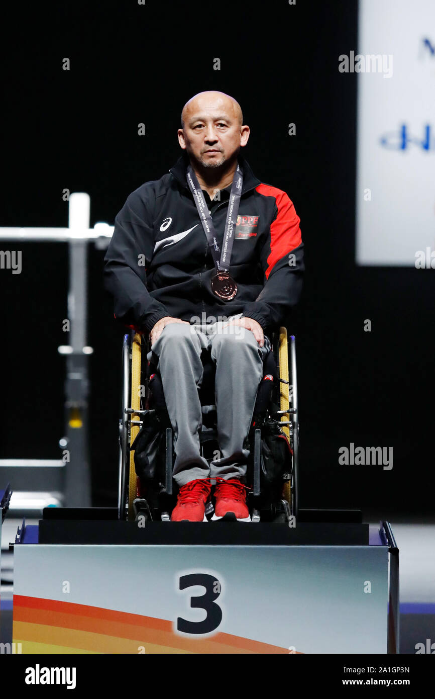 Tokyo, Japan. 26th Sep, 2019. Takashi Jo (JPN) Para Powerlifting ...
