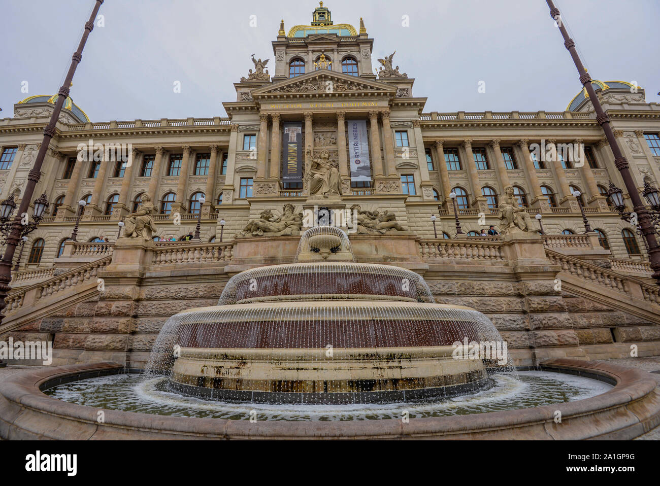 National museum in Prague Stock Photo - Alamy