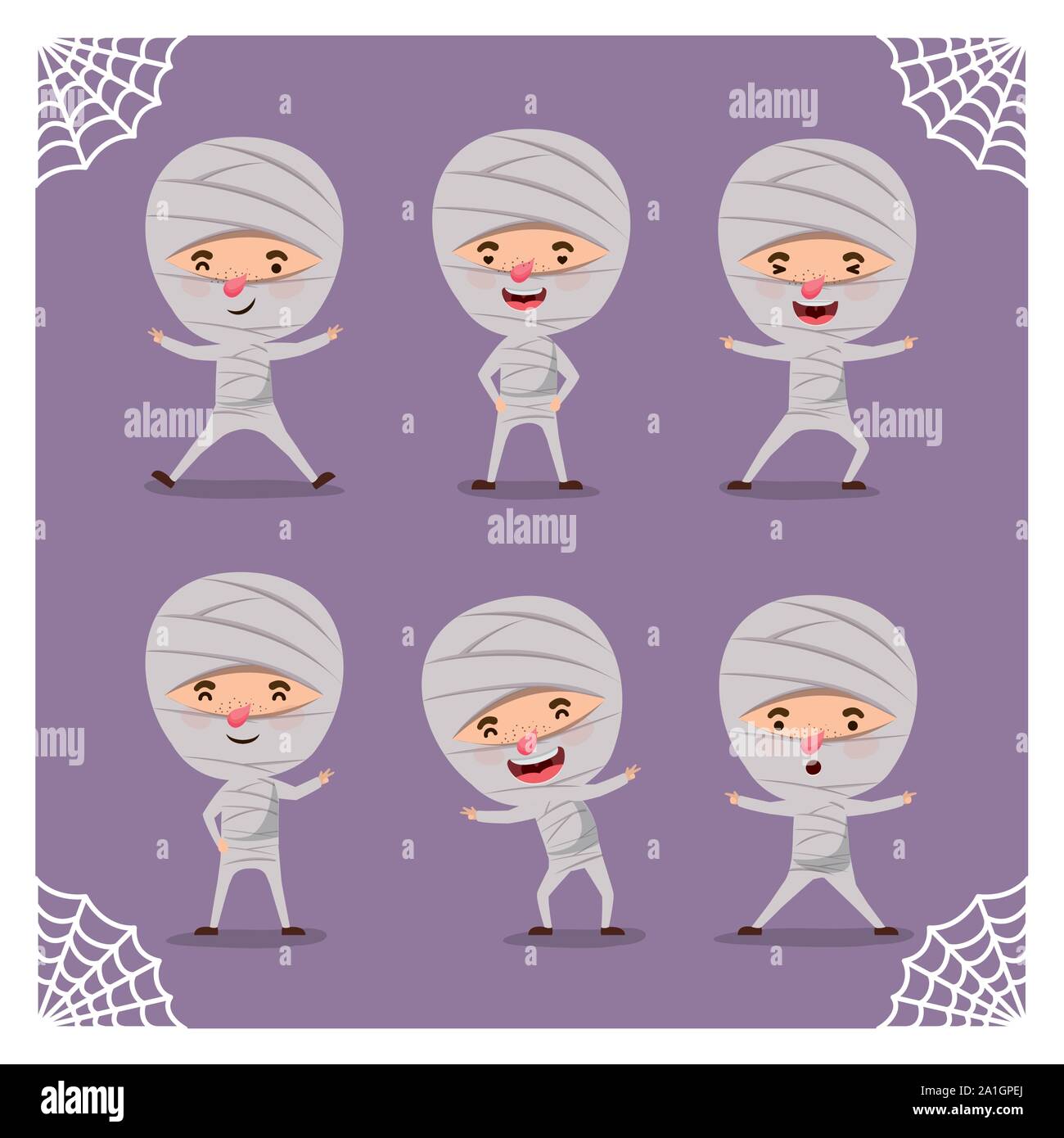 Mummies cartoon hi-res stock photography and images - Alamy