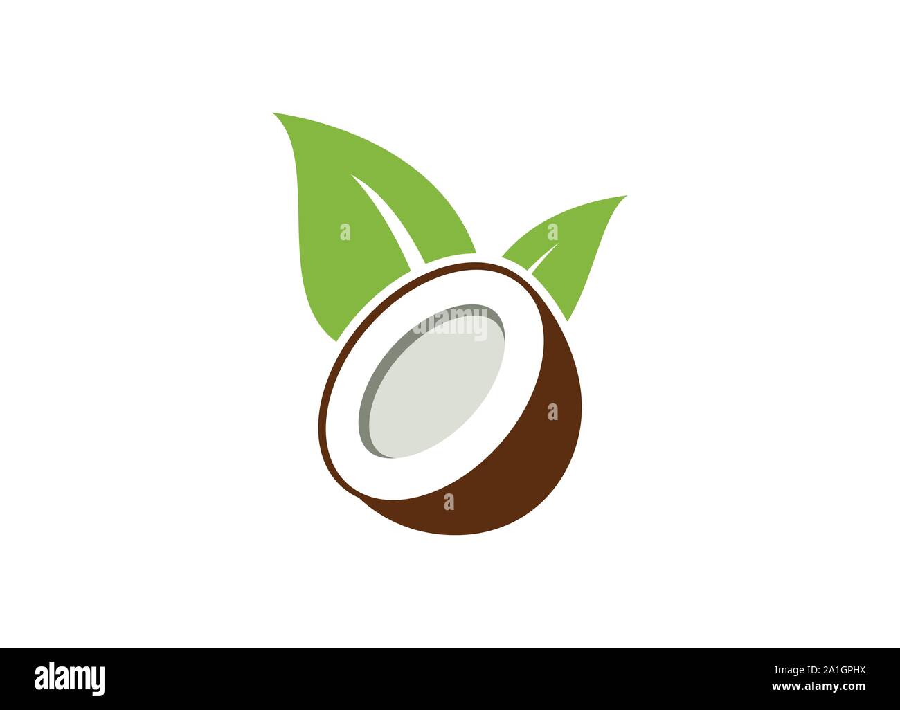 Vector logo whole ripe Stock Vector Images - Alamy