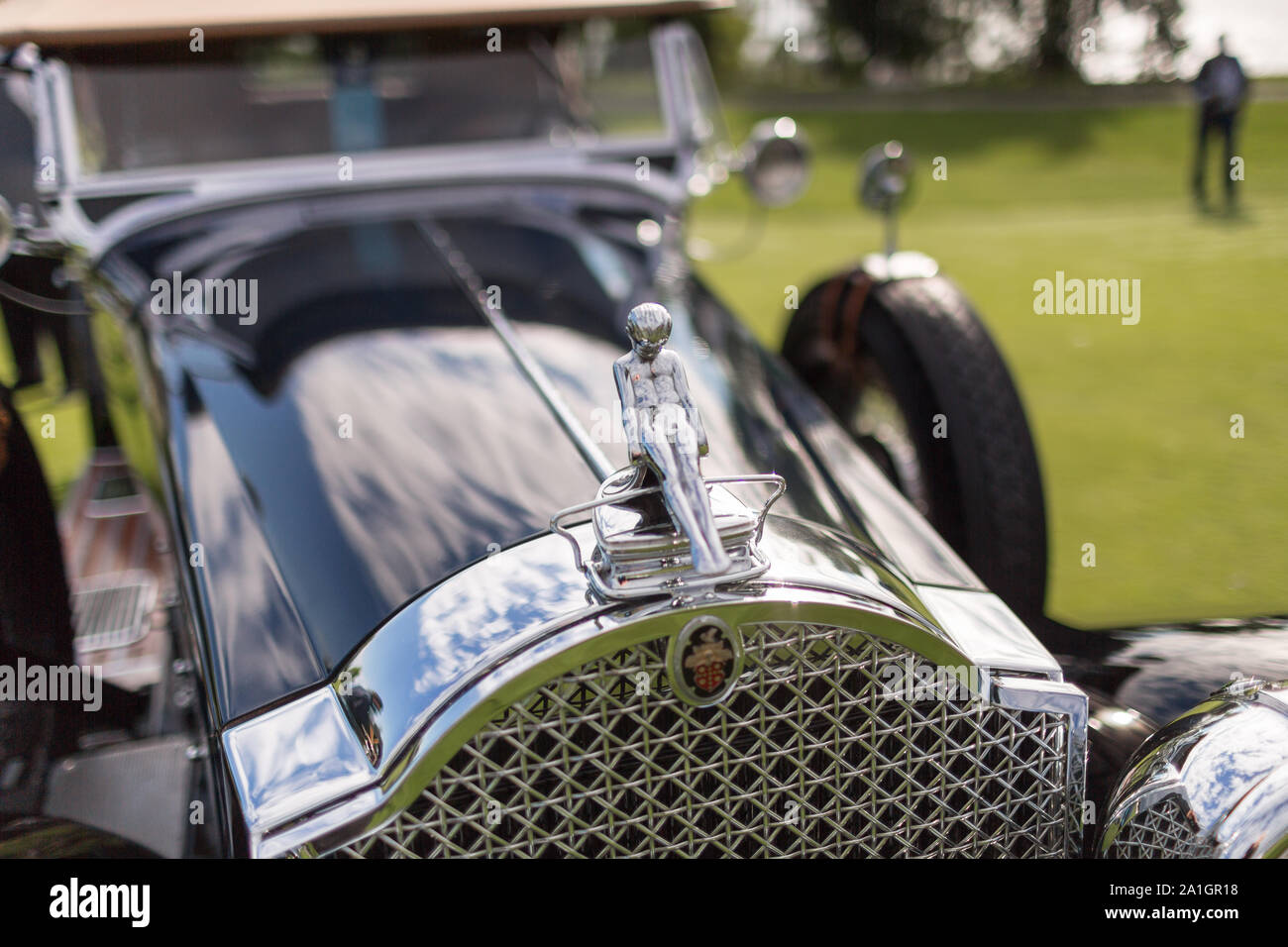 Cobble Baech Car Show Concours Stock Photo - Alamy