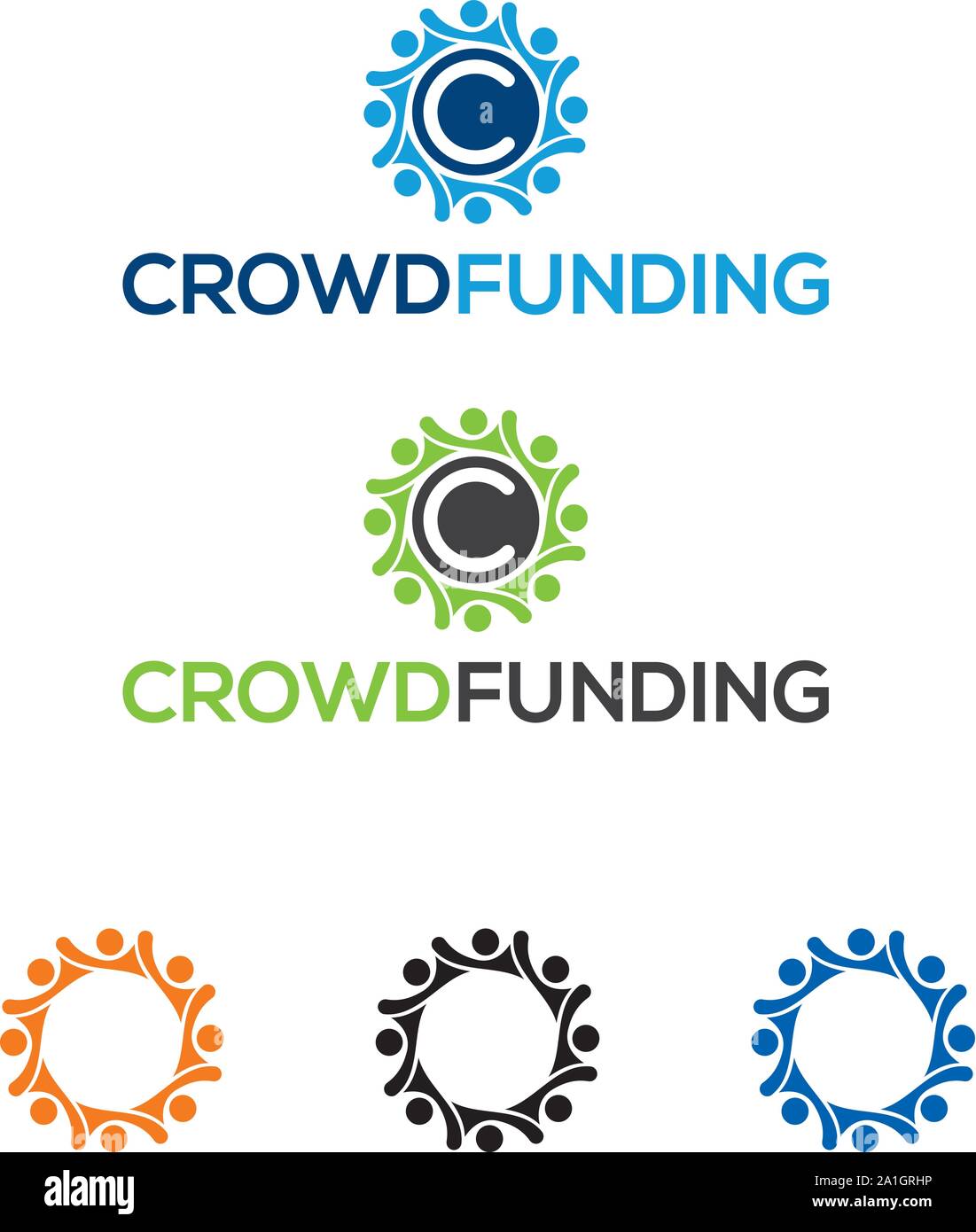 People connect logo, Communication, family, vector symbolic marks ...