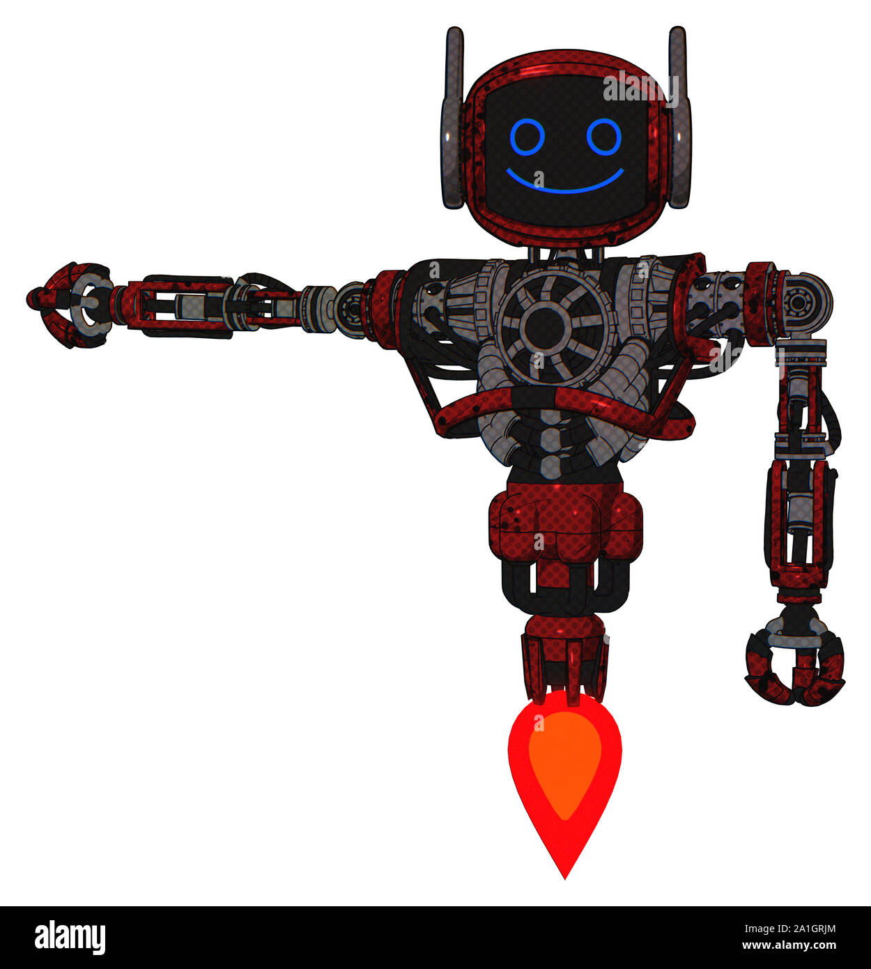 Fire flame robot arm hi-res stock photography and images - Alamy