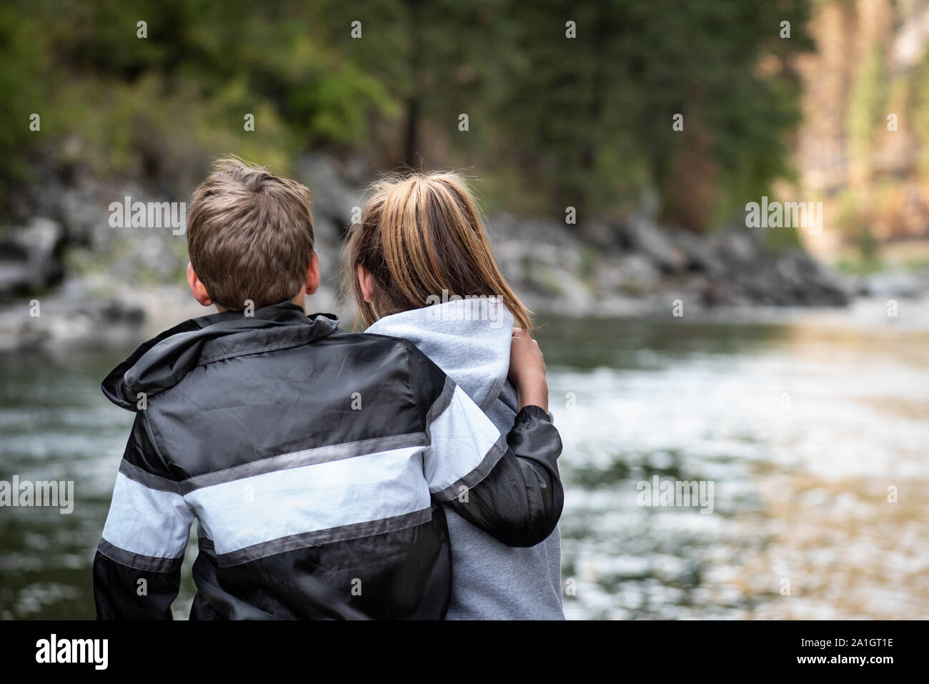 Boy And Girl Hugging Tumblr Cute Little Boy Girl Hugging On Stock