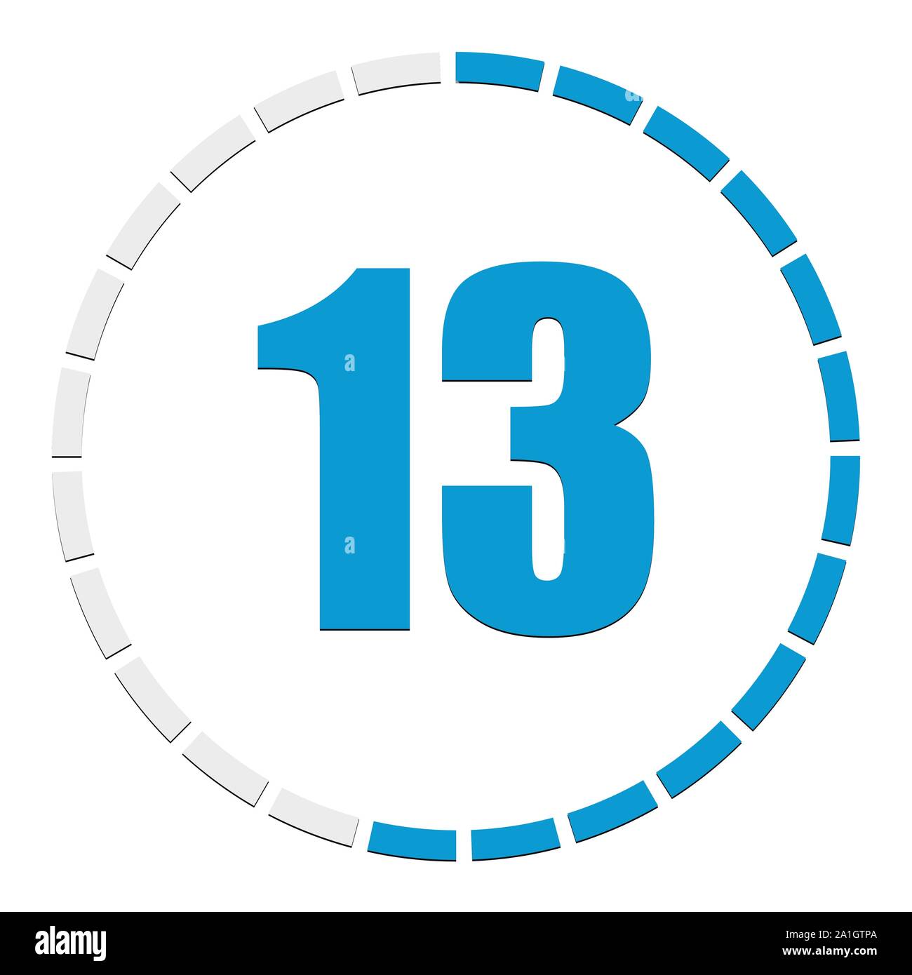 Circular chart, graph. Progress, completion, step indicator. Diagram ...