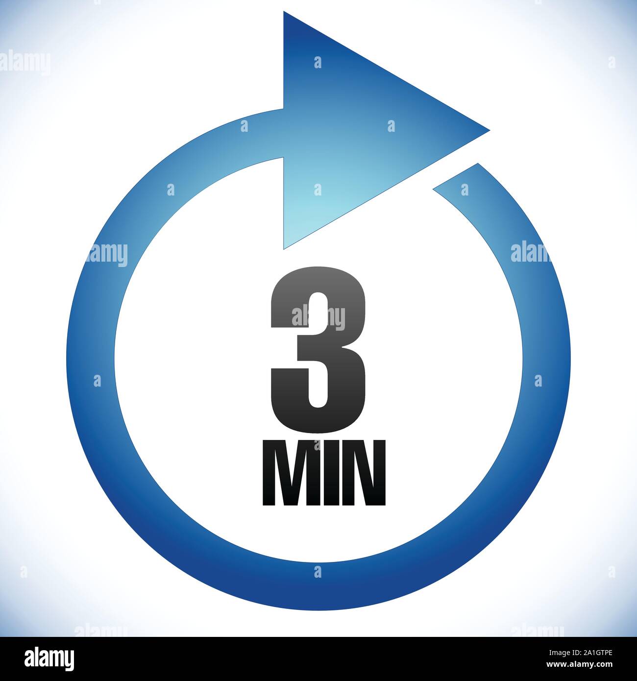 3 min Turnaround time (TAT) icon. Interval for processing, return to ...