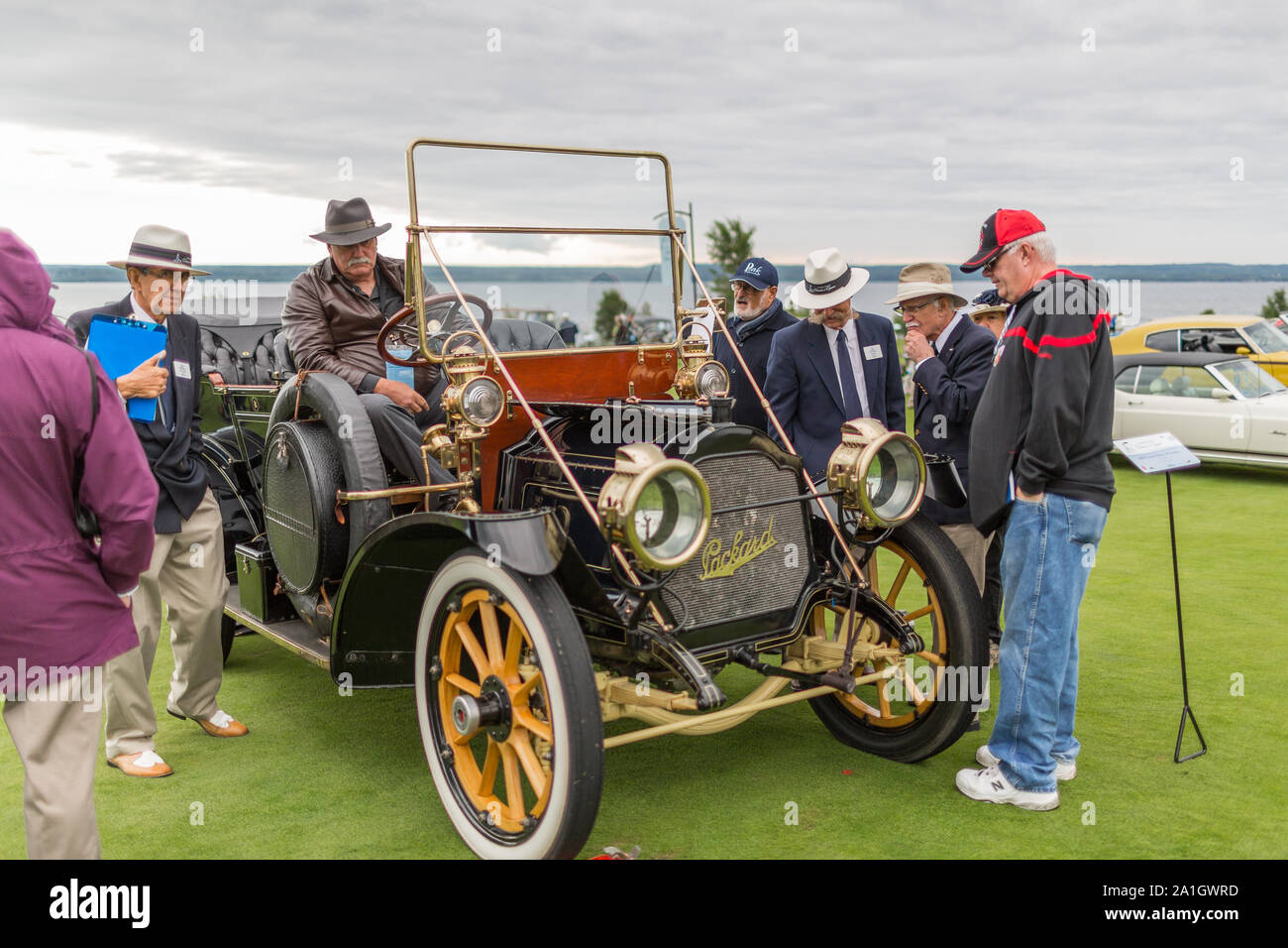 Cobble Beach Classic Car show Stock Photo - Alamy