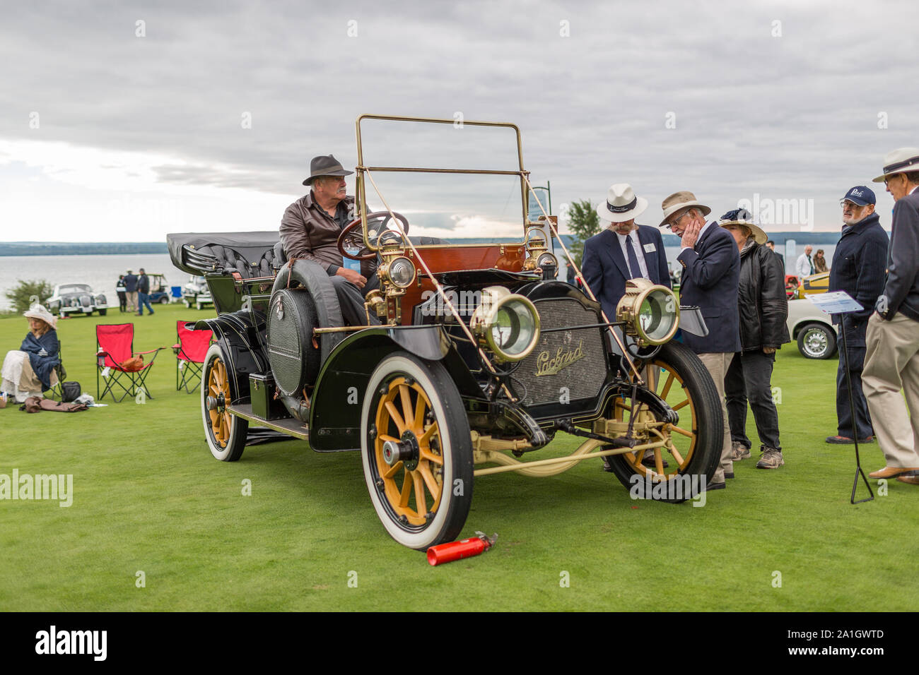 Cobble Beach Classic Car show Stock Photo - Alamy