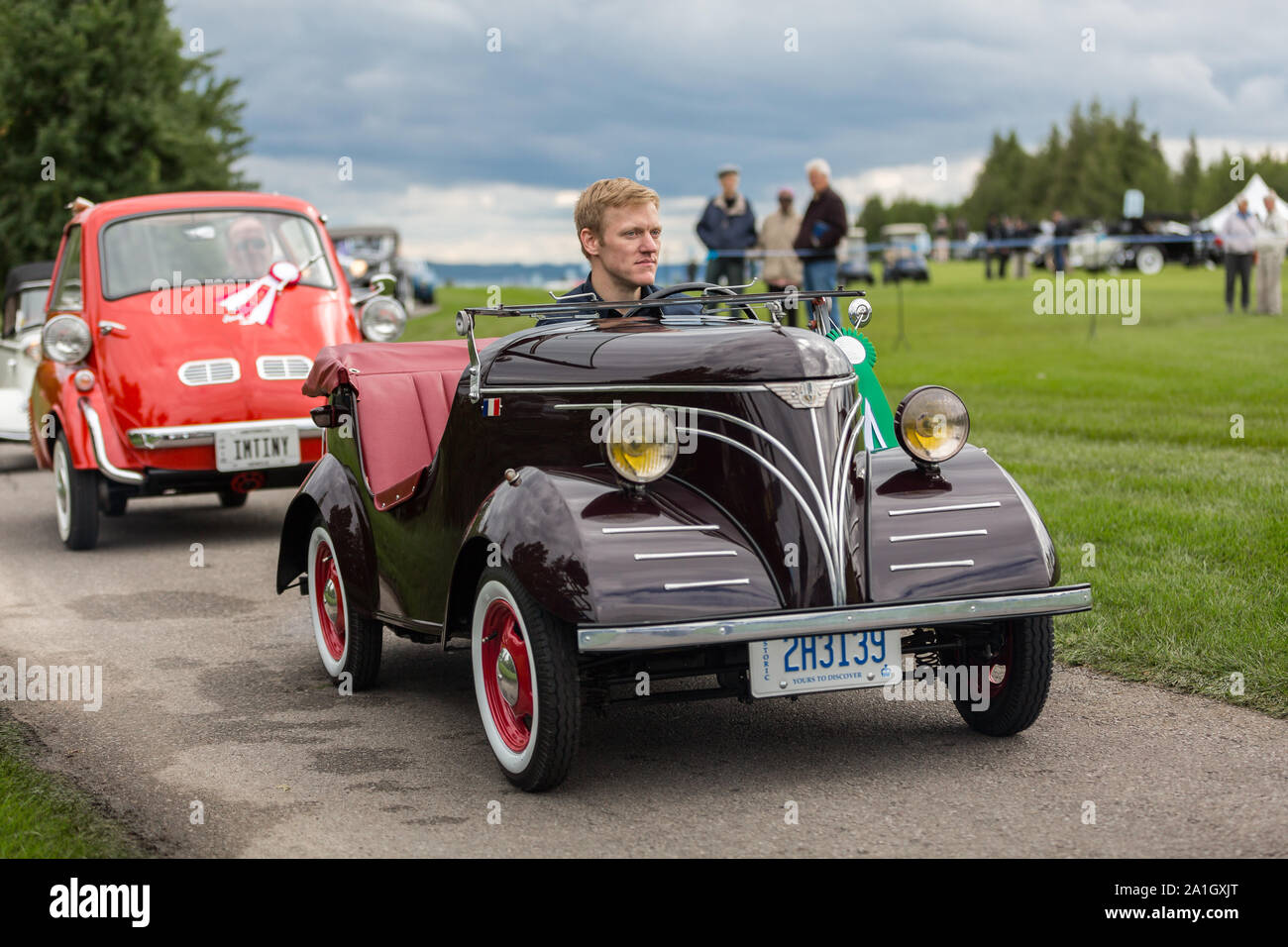 Cobble Beach Classic Car show Stock Photo - Alamy
