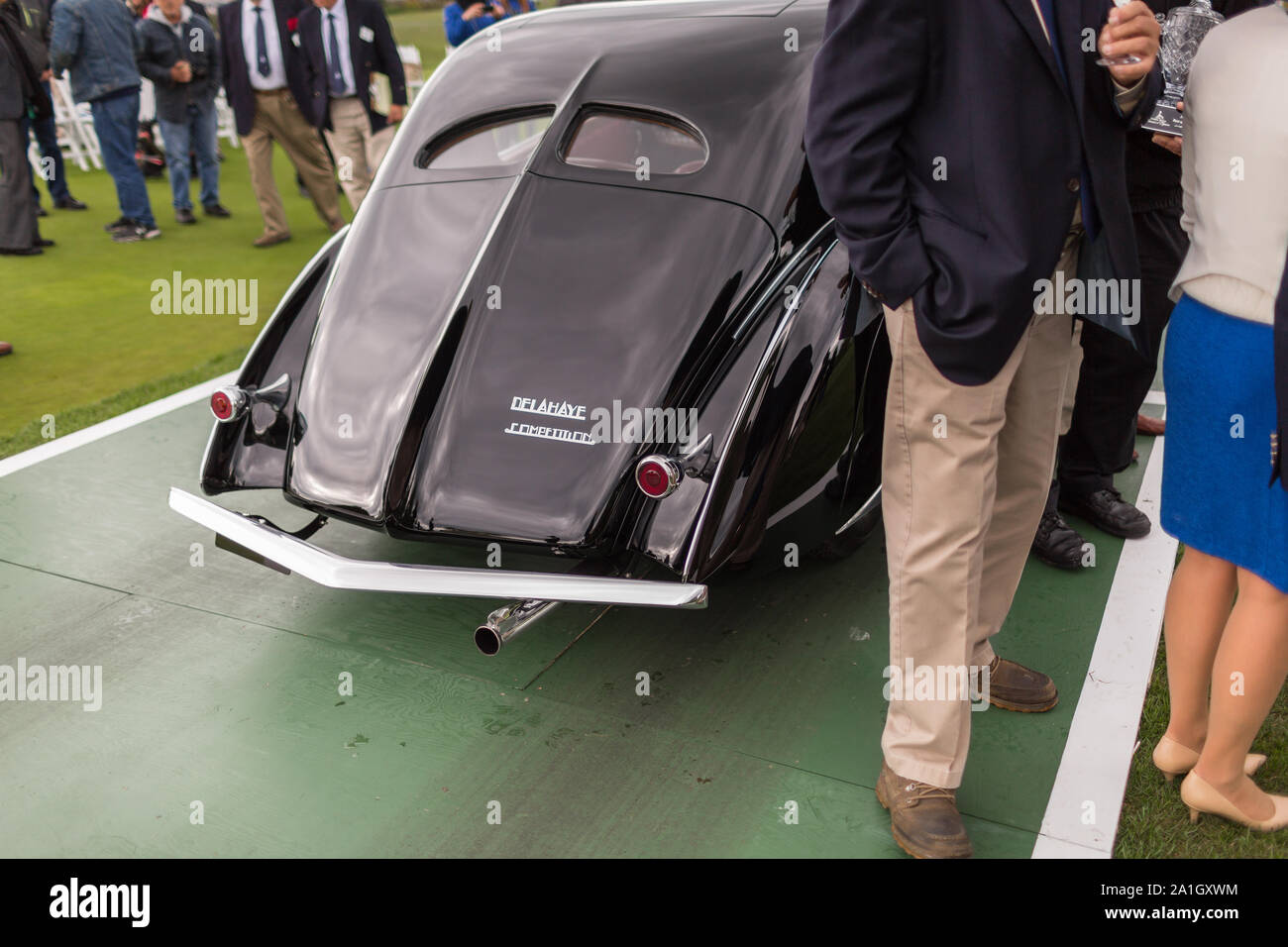 Cobble Beach Classic Car show Stock Photo - Alamy
