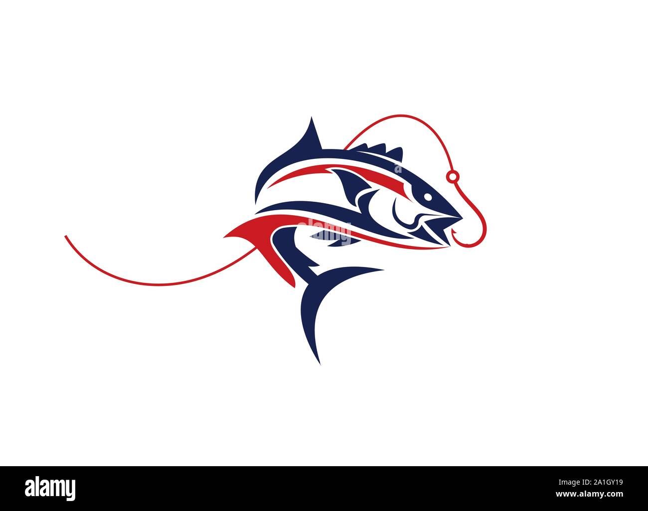 Fishing logo template, Fishing Logo Icon, unique fishing-related logo ...