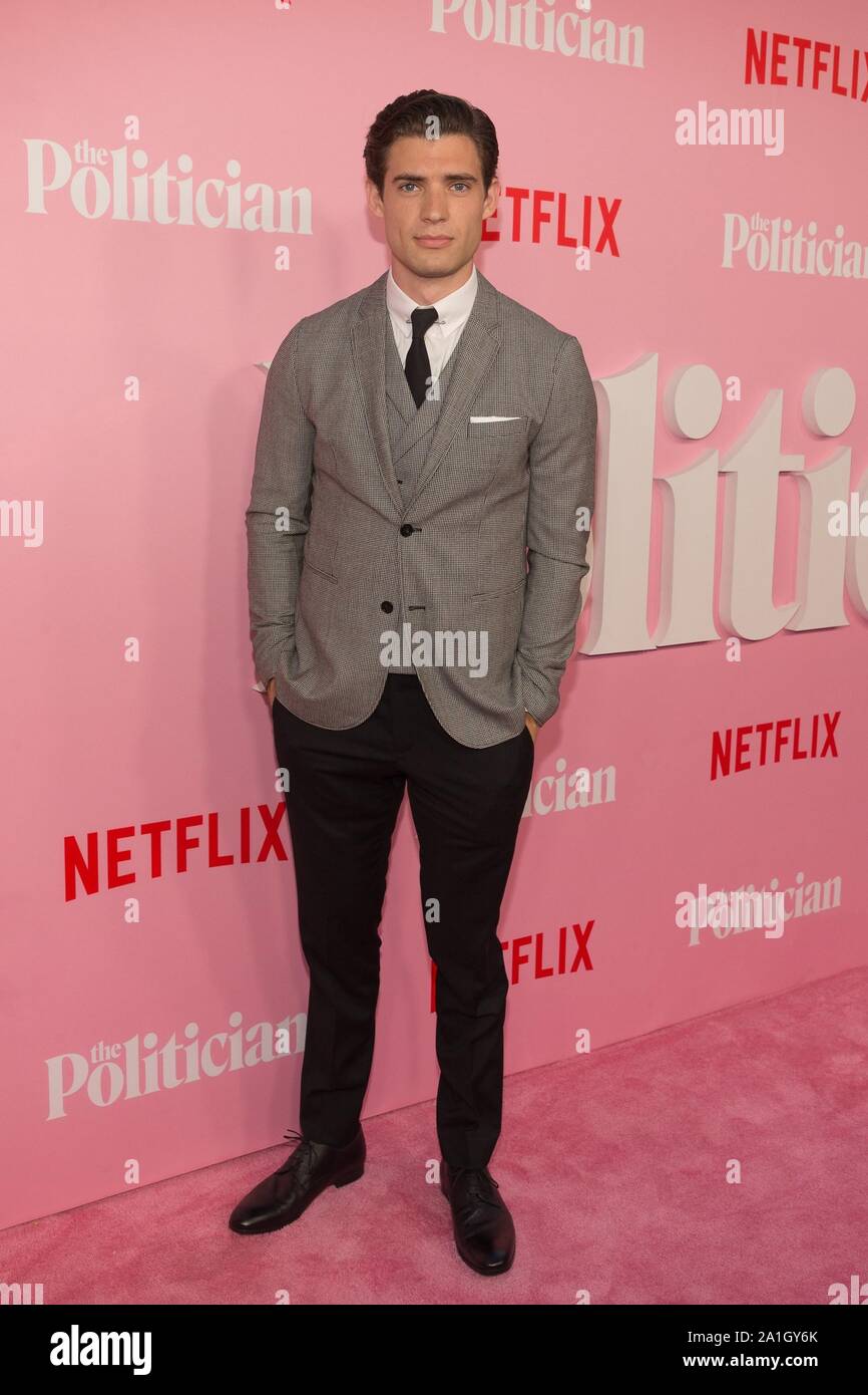 New York, NY, USA. 26th Sep, 2019. David Corenswet at arrivals for THE ...