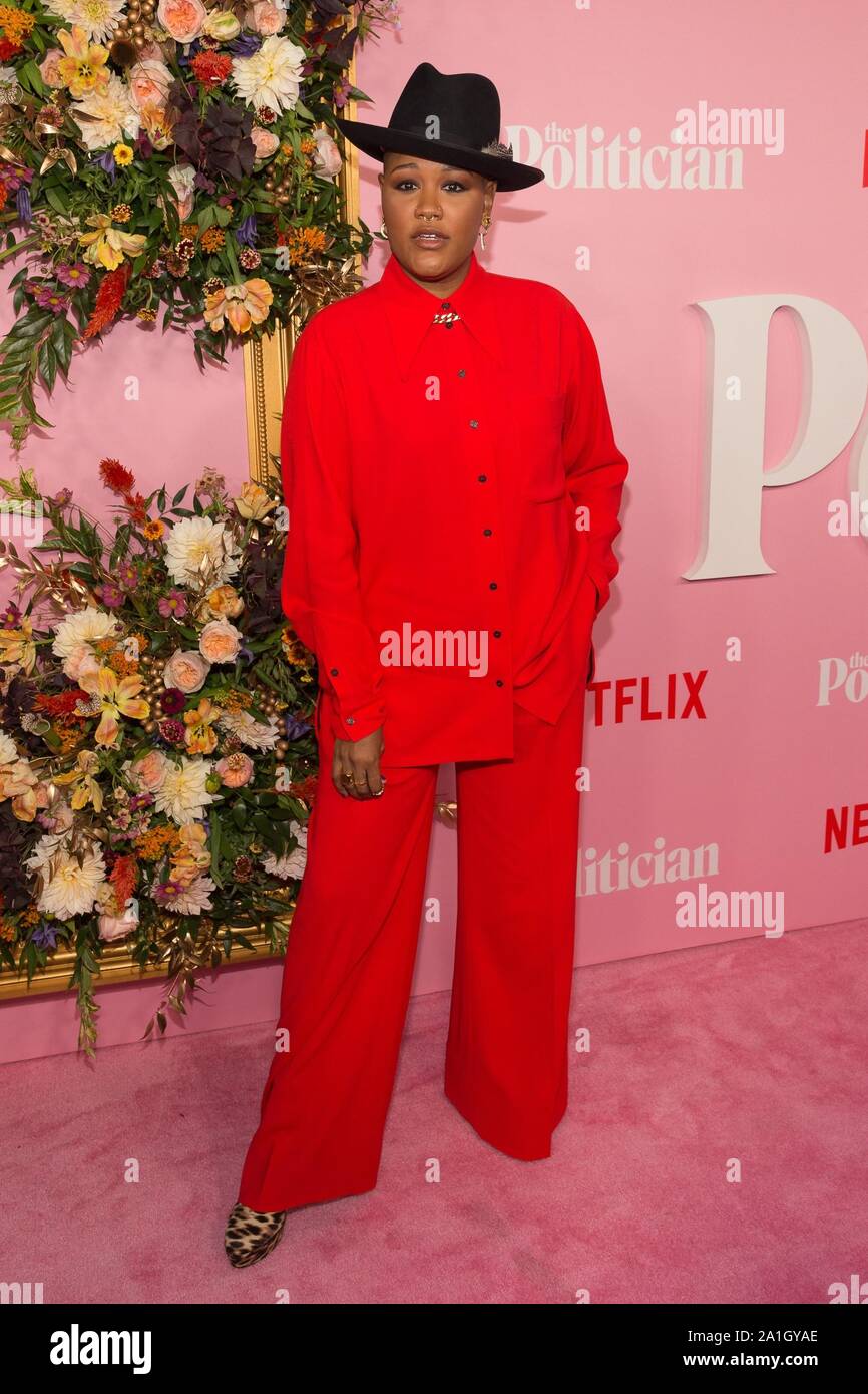 New York, NY, USA. 26th Sep, 2019. Rahne Jones at arrivals for THE ...
