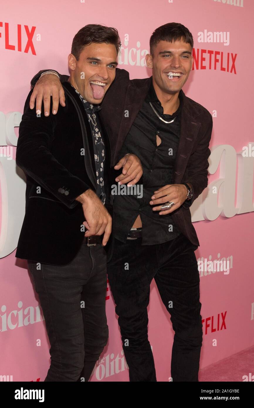 New York, NY, USA. 26th Sep, 2019. Trevor Eason, Trey Eason at arrivals ...
