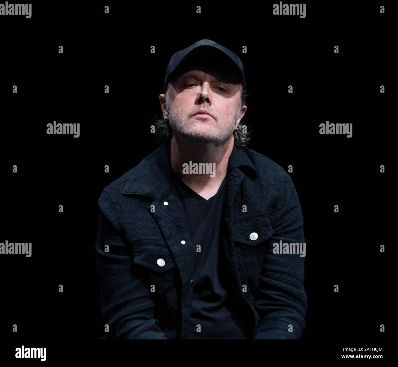 New York, NY - September 26, 2019: Lars Ulrich attends press conference ...