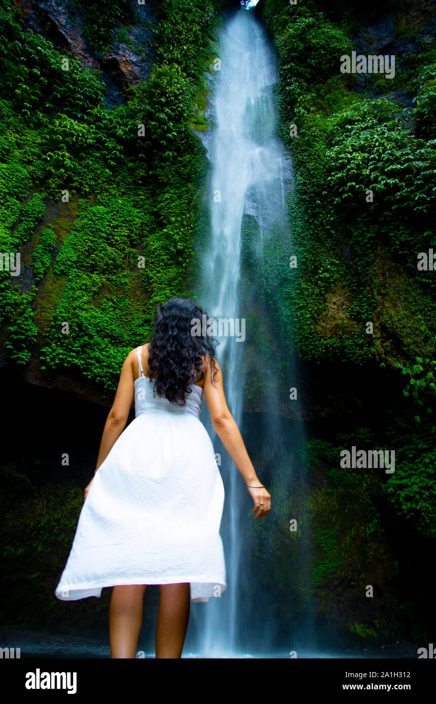 Pucak Manik Waterfall - Bali - Indonesia Stock Photo - Alamy