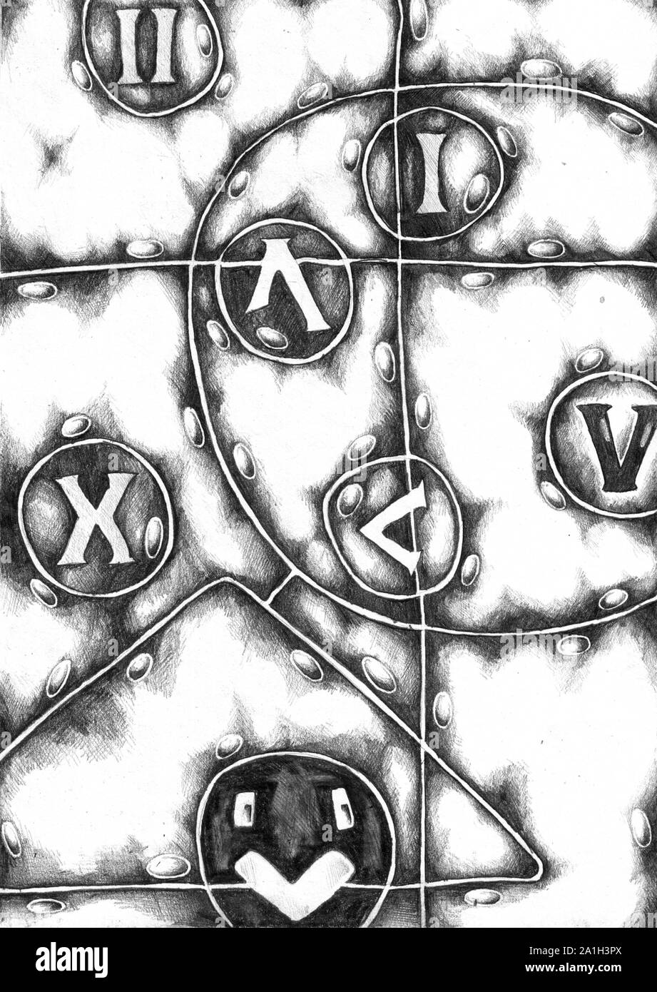 Fine art abstraction Black and White Stock Photos & Images - Alamy