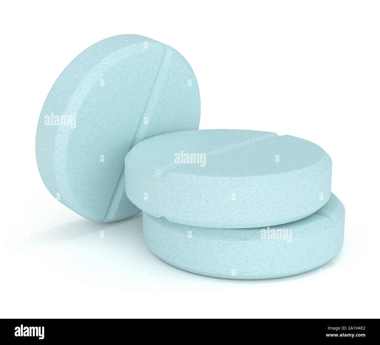 3d render of pills over white background Stock Photo - Alamy