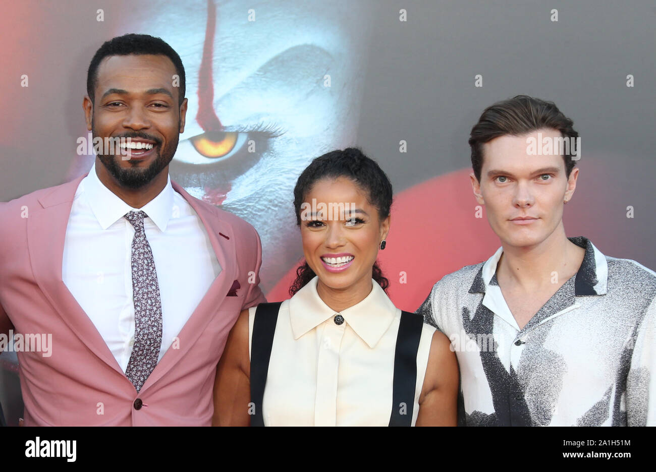 Premiere Of Warner Bros. Pictures' "It Chapter Two" Featuring: Isaiah Mustafa, Alisha Wainwright ...
