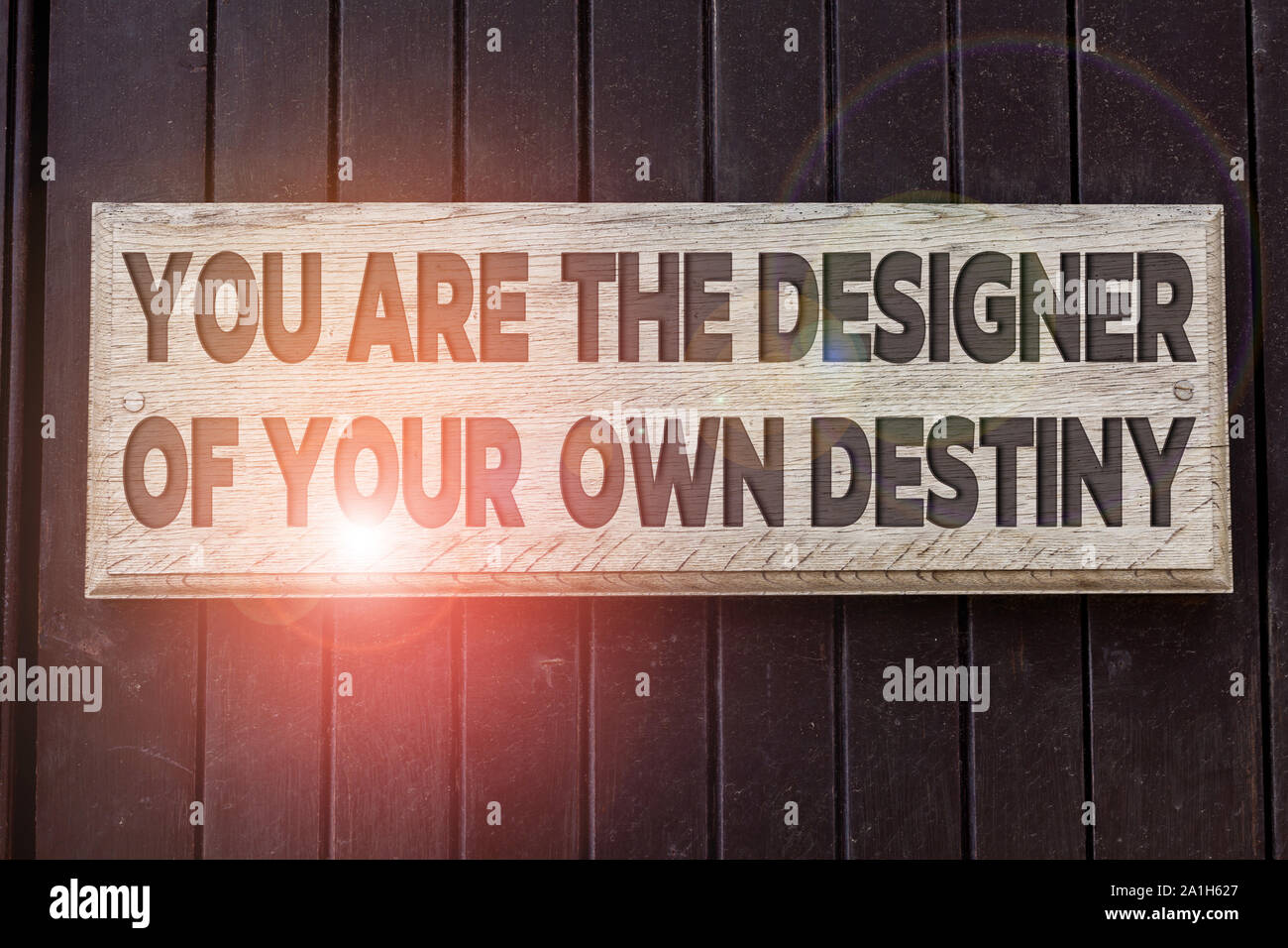 Conceptual hand writing showing You Are The Designer Of Your Own ...