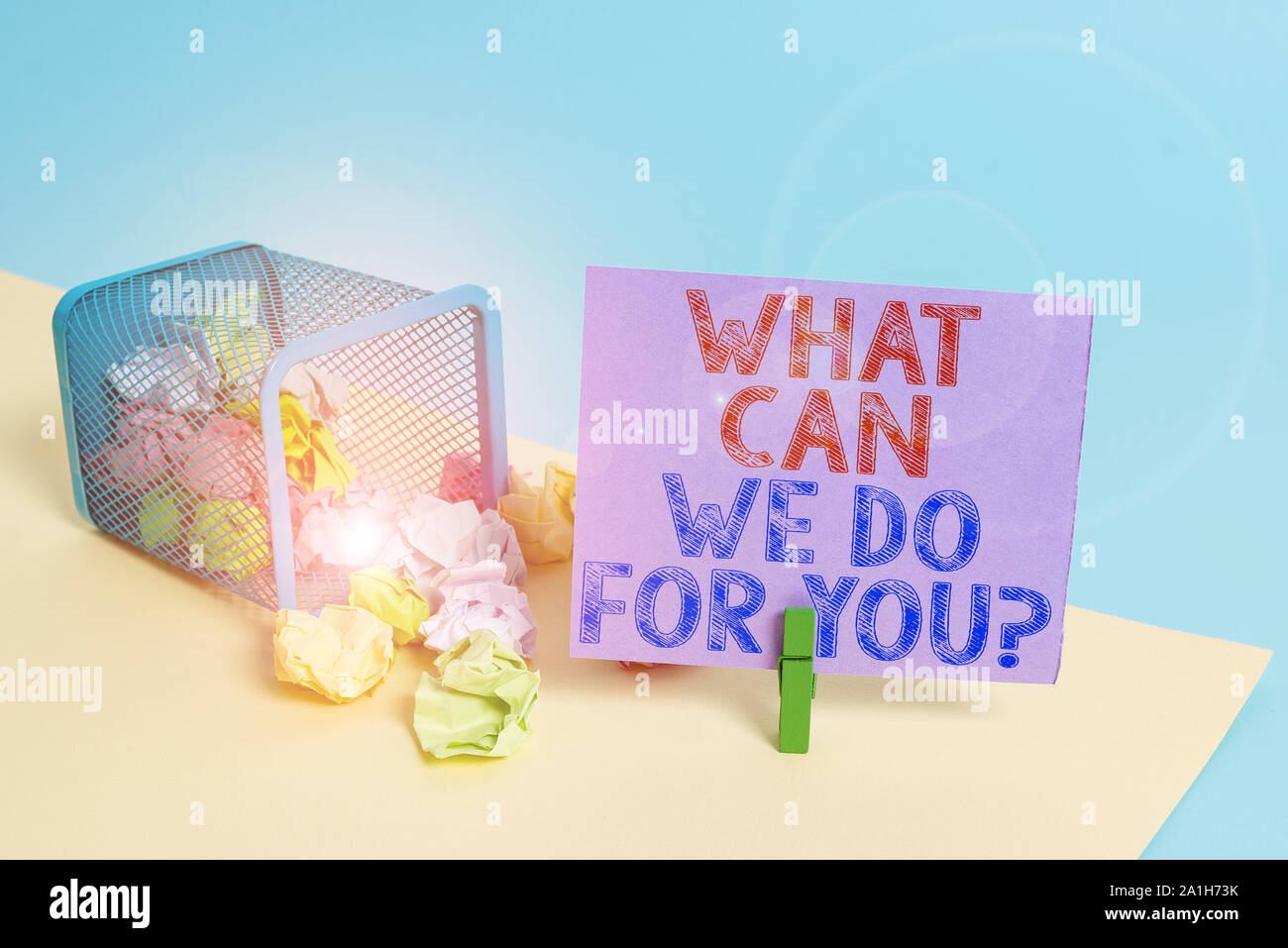 Word writing text What Can We Do For You Question Question Question ...