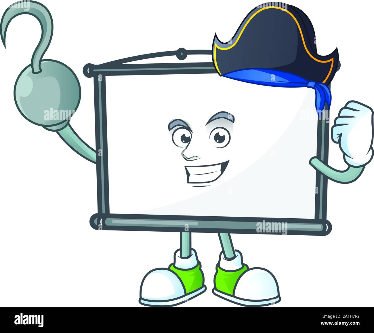 Pirate empty project screen on the mascot Stock Vector Image & Art - Alamy