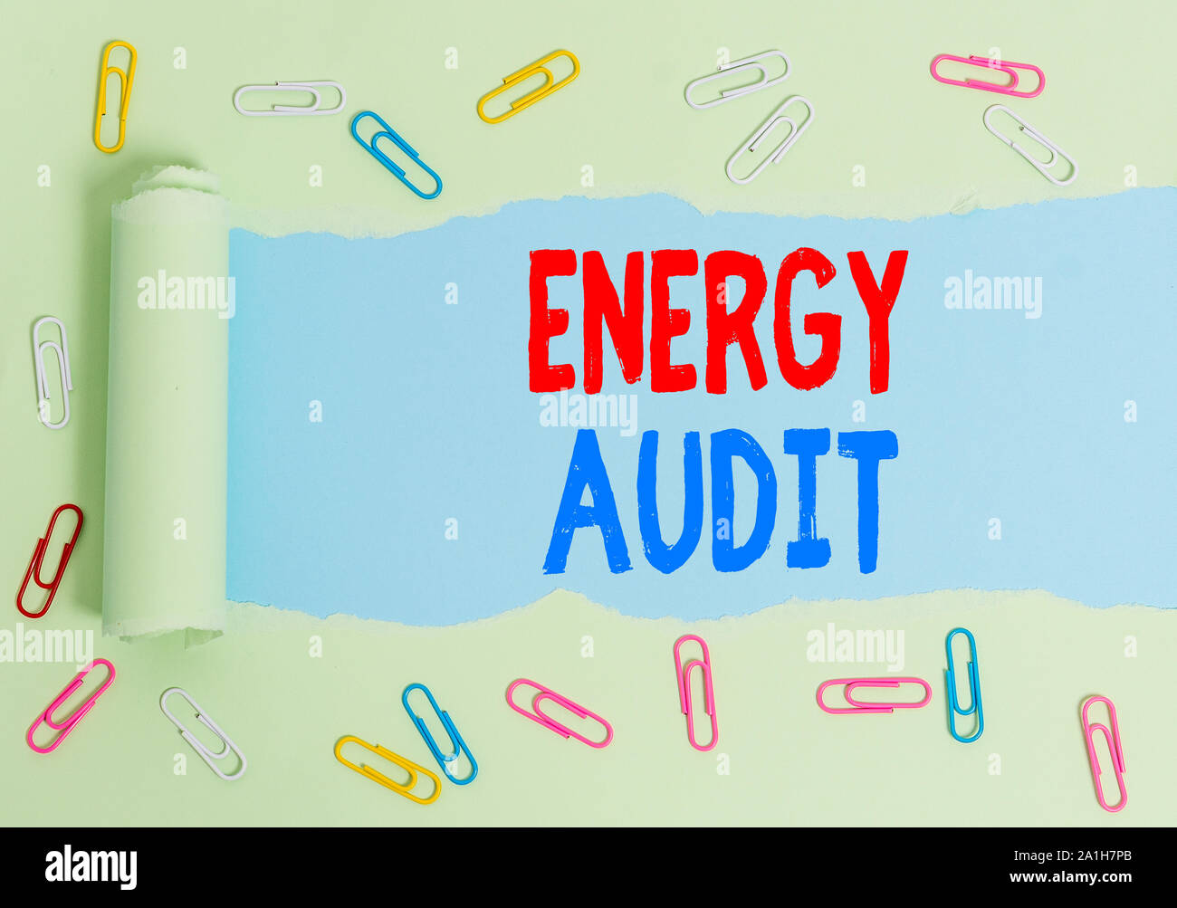 Text sign showing Energy Audit. Business photo text assessment of the ...