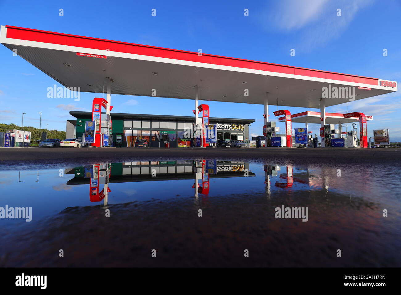 The new ESSO & Morrisons Daily that's opened at Temple Green in Leeds ...