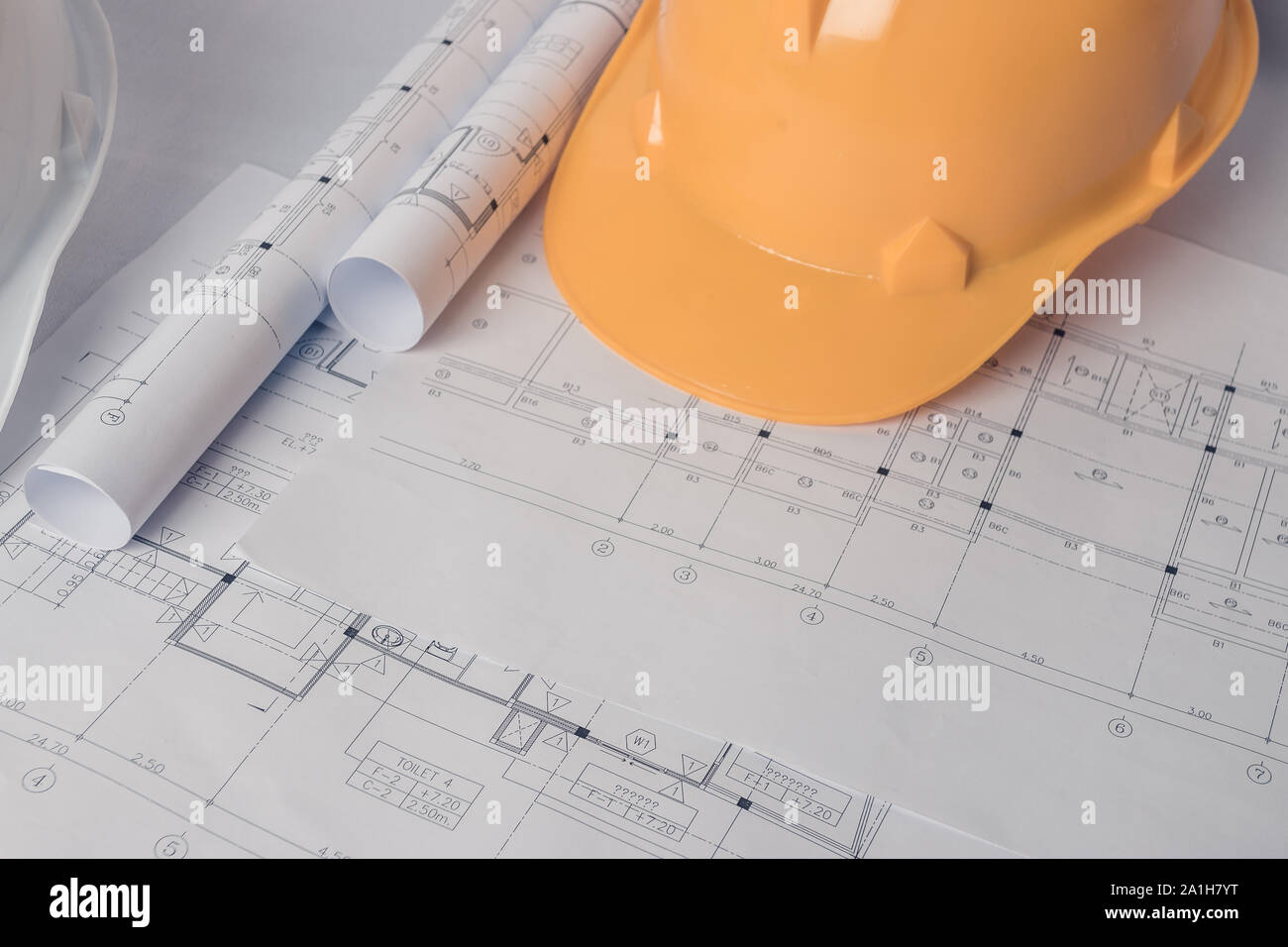 Construction drawings hi-res stock photography and images - Alamy