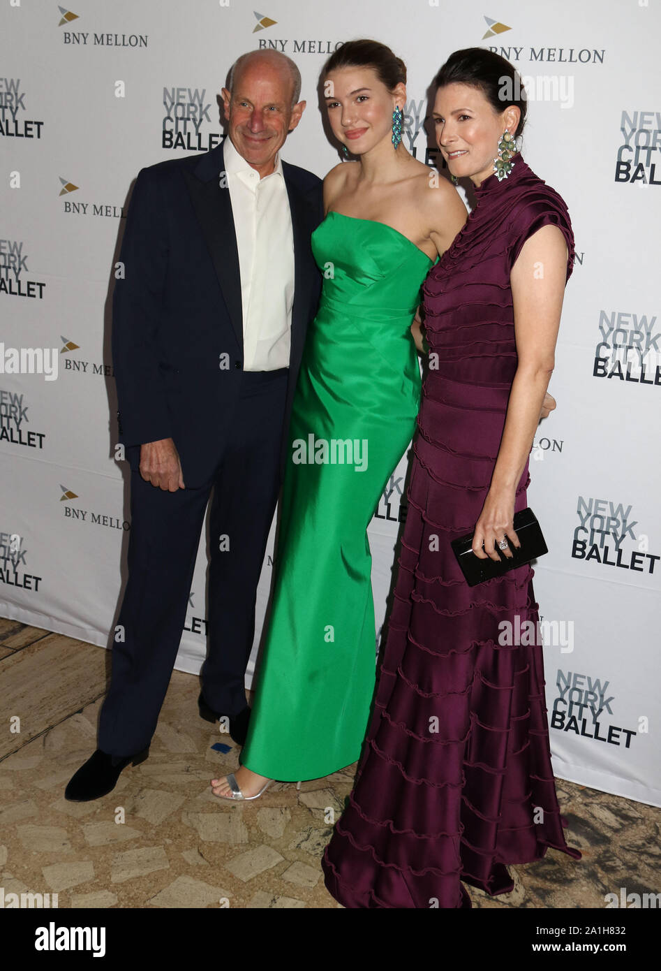 September 26, 2019, New York, New York, USA: JONATHAN TISCH, MASON ...