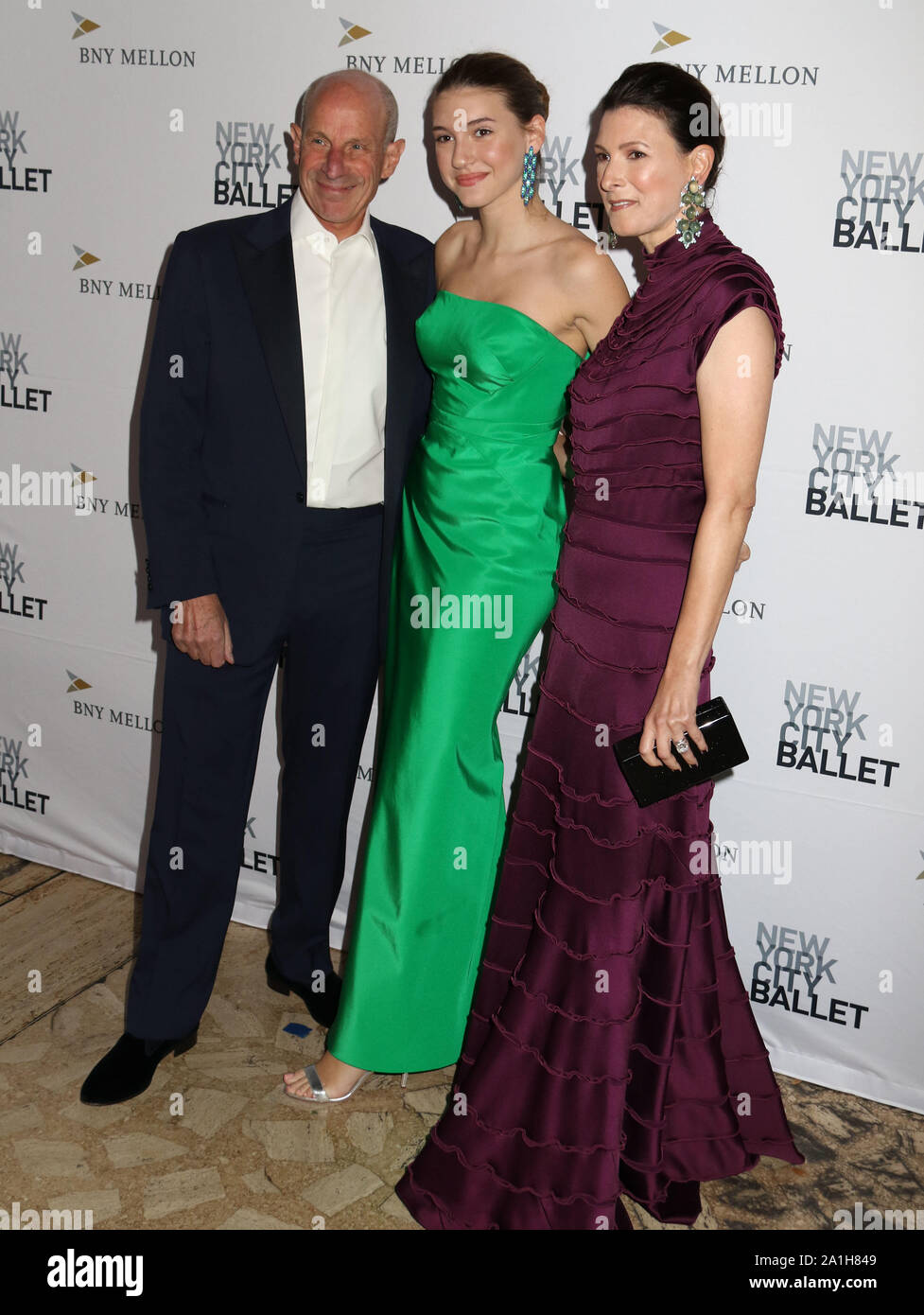 September 26, 2019, New York, New York, USA: JONATHAN TISCH, MASON ...