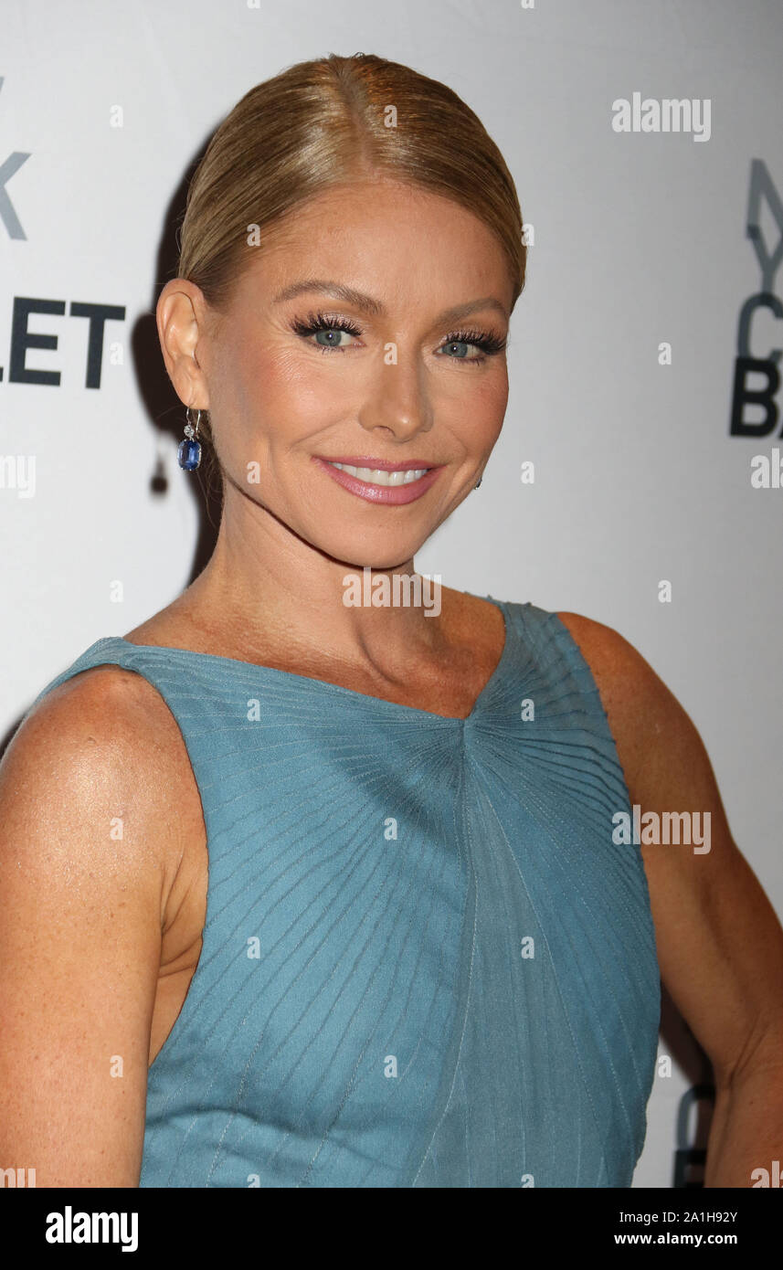 September 26, 2019, New York, New York, USA: Talk show host KELLY RIPA ...
