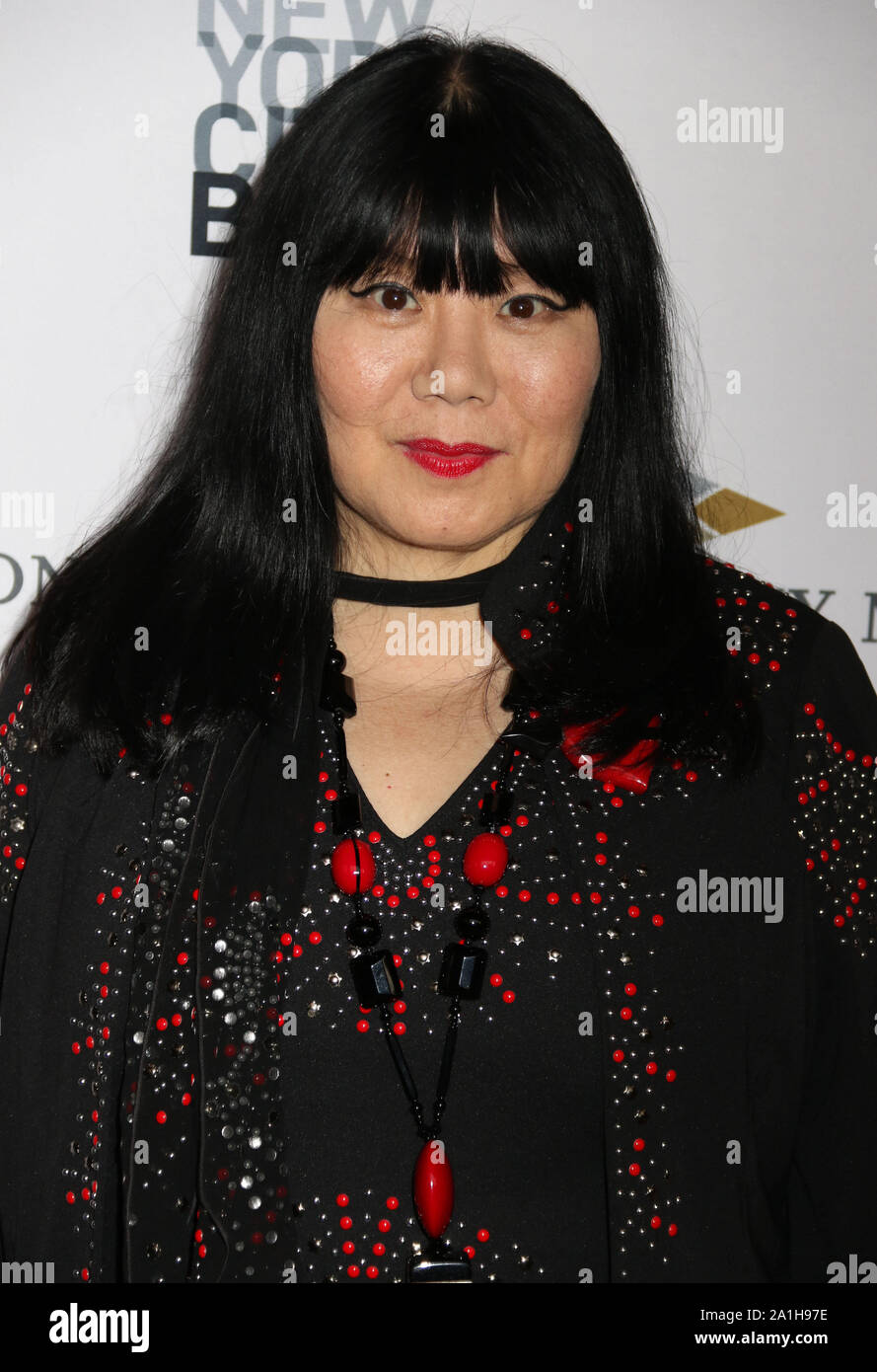 September 26, 2019, New York, New York, USA: Designer ANNA SUI attends ...