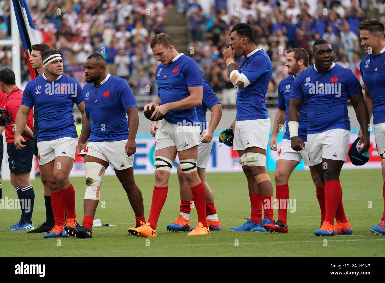 Chofu, Tokyo, Japan. 21st Sep, 2019. France team group (FRA) Rugby ...