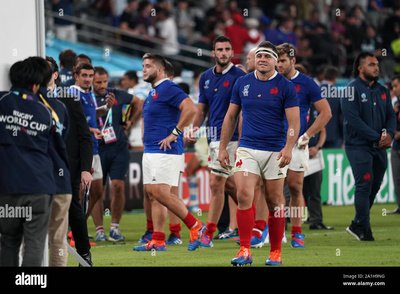Chofu, Tokyo, Japan. 21st Sep, 2019. France team group (FRA) Rugby ...